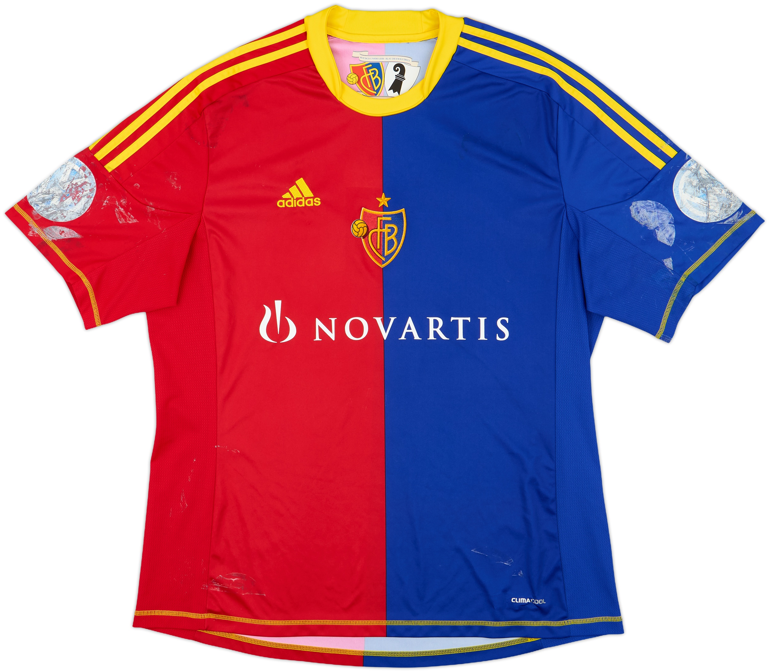 2012-13 FC Basel Home Shirt - 4/10 - (XL)
