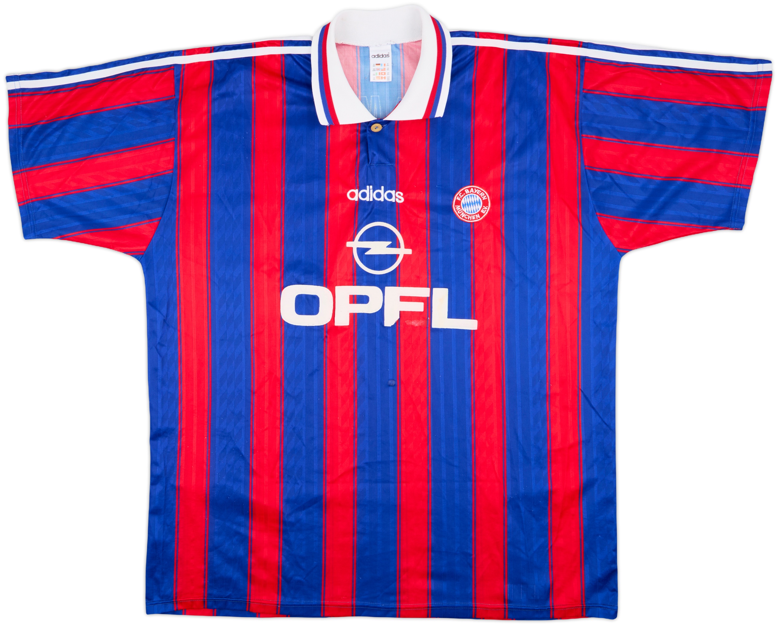 1995-97 Bayern Munich Home Shirt - 4/10 - (XXL)