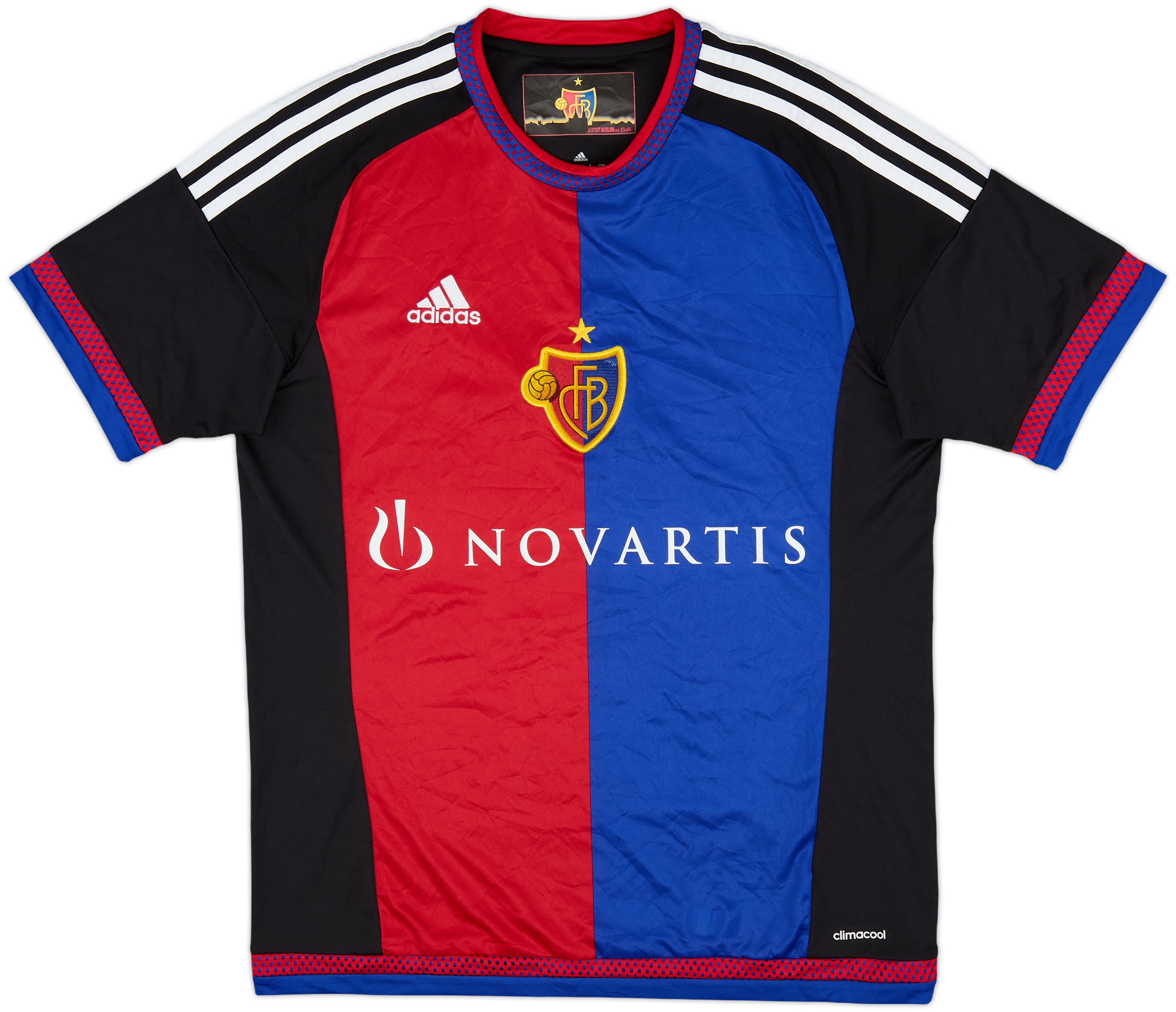 2015-16 FC Basel Home Shirt - 8/10 - (M)