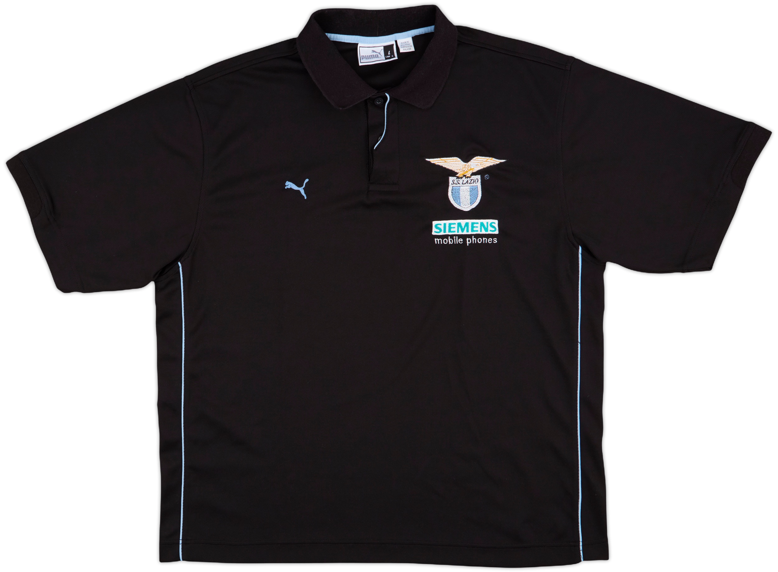 2001-02 Lazio Puma Polo Shirt - 10/10 - (L)