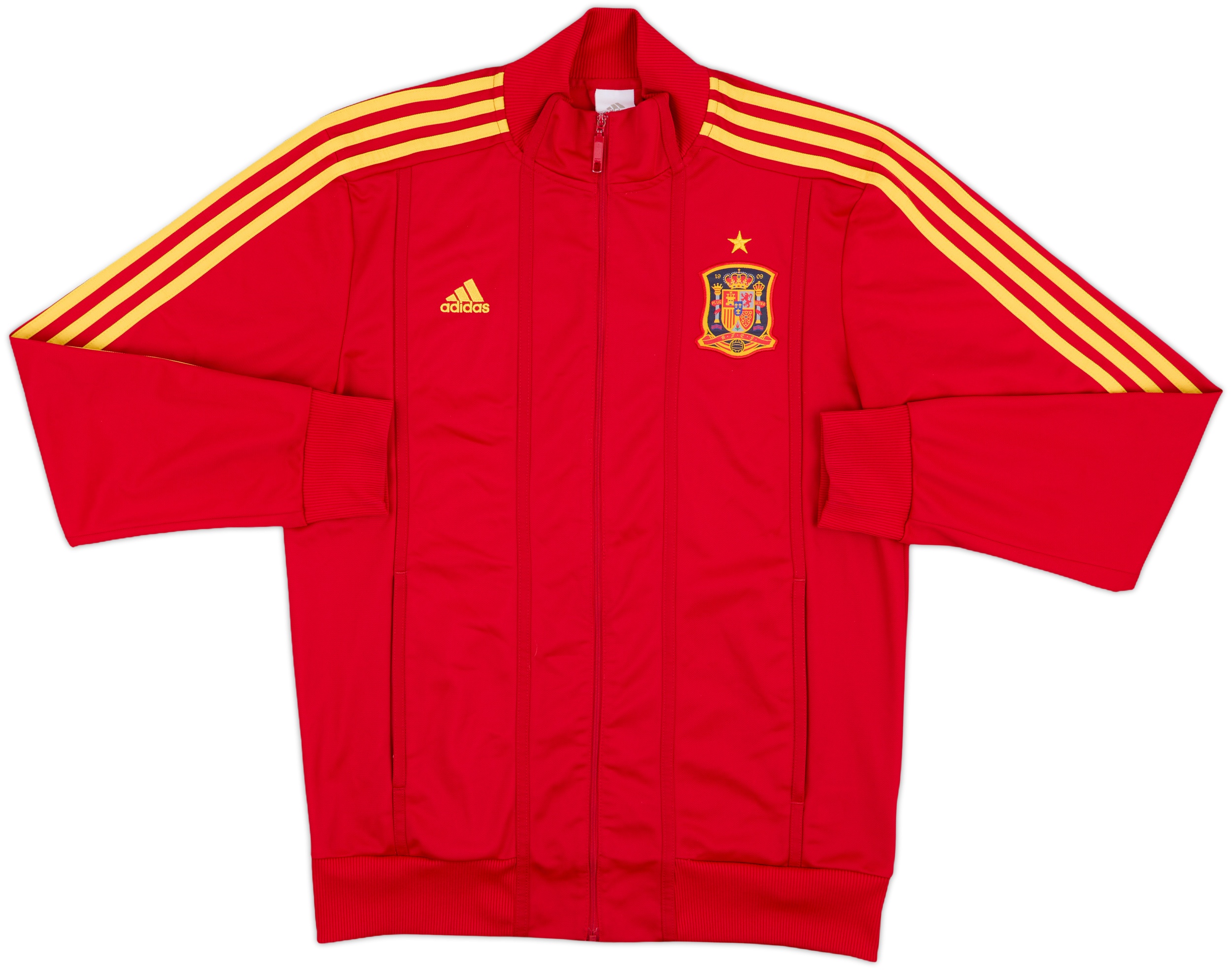 2011-12 Spain adidas Track Jacket - 9/10 - (M)
