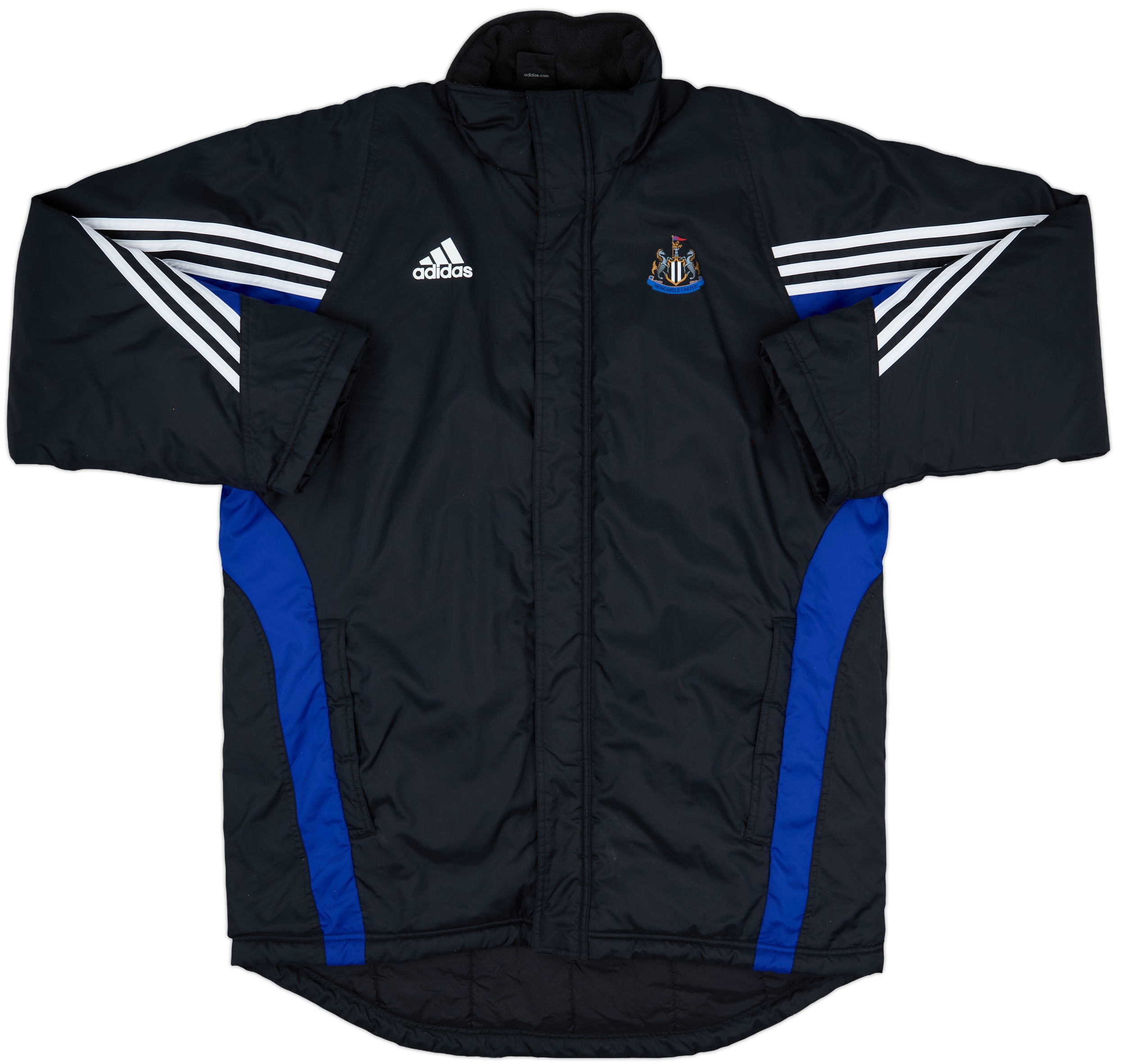 2002-03 Newcastle United adidas Hooded Rain Jacket - 9/10 - (L/XL)