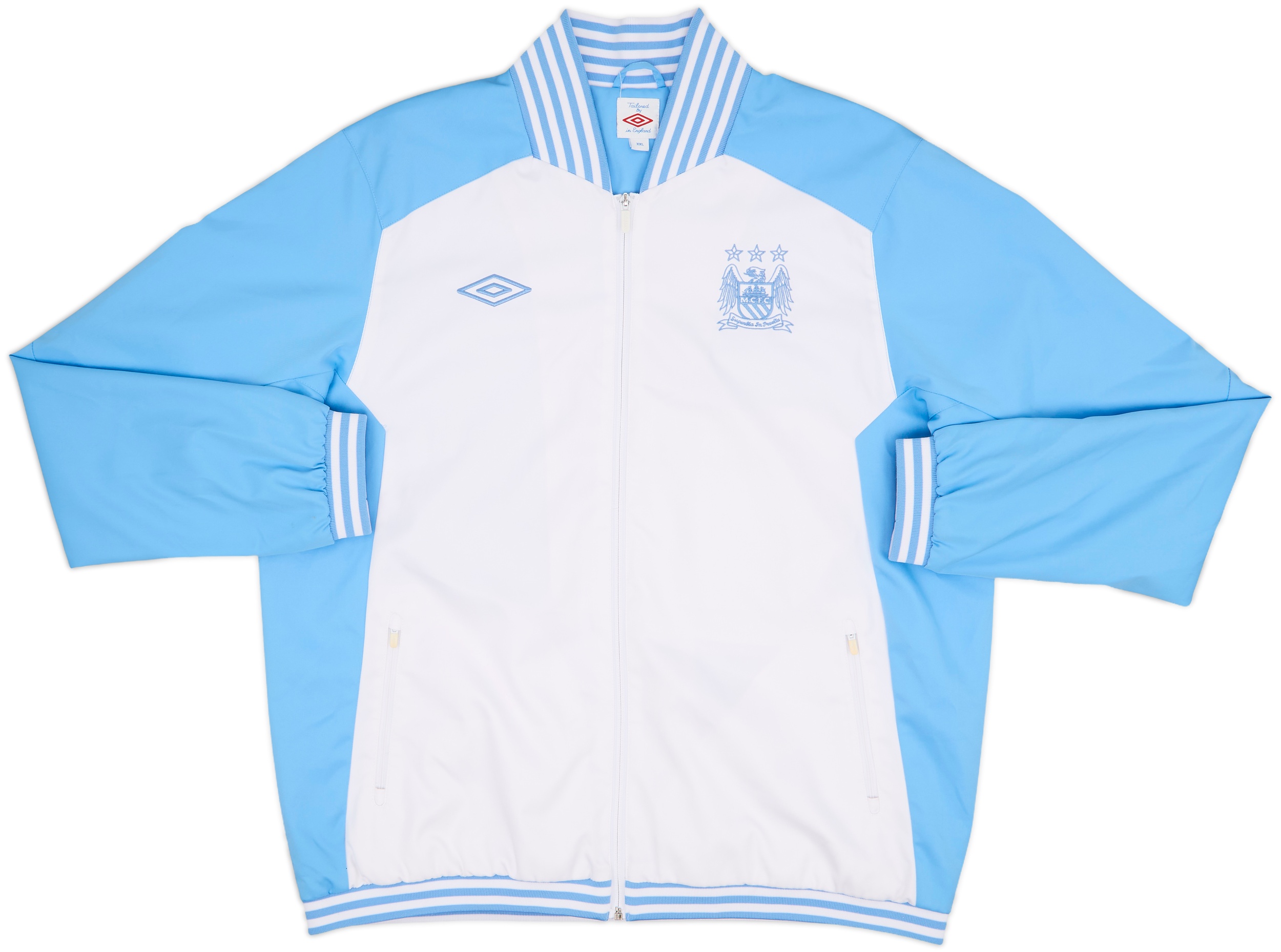 2010-11 Manchester City Umbro Track Jacket - 10/10 - (XXL)