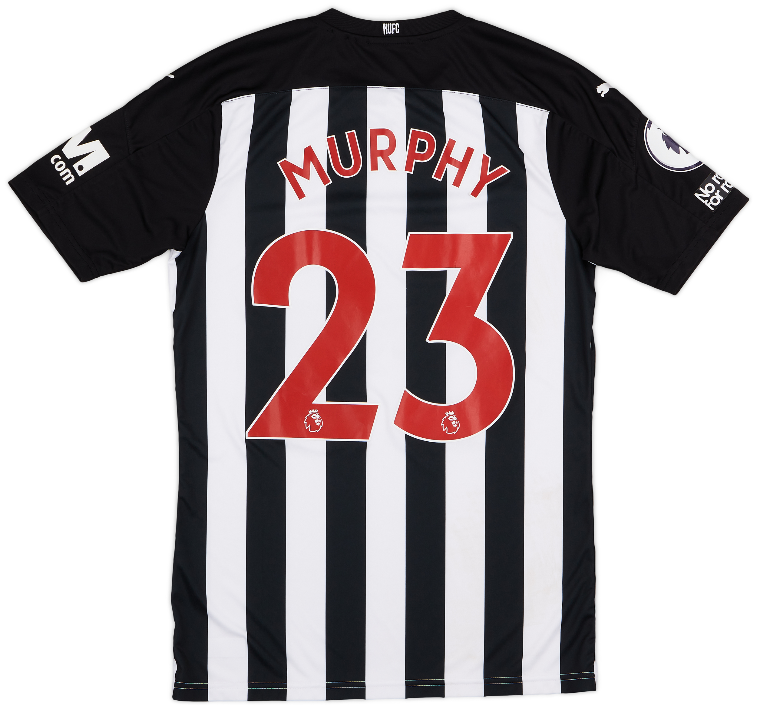 2020-21 Newcastle Match Issue Home Shirt Murphy #23