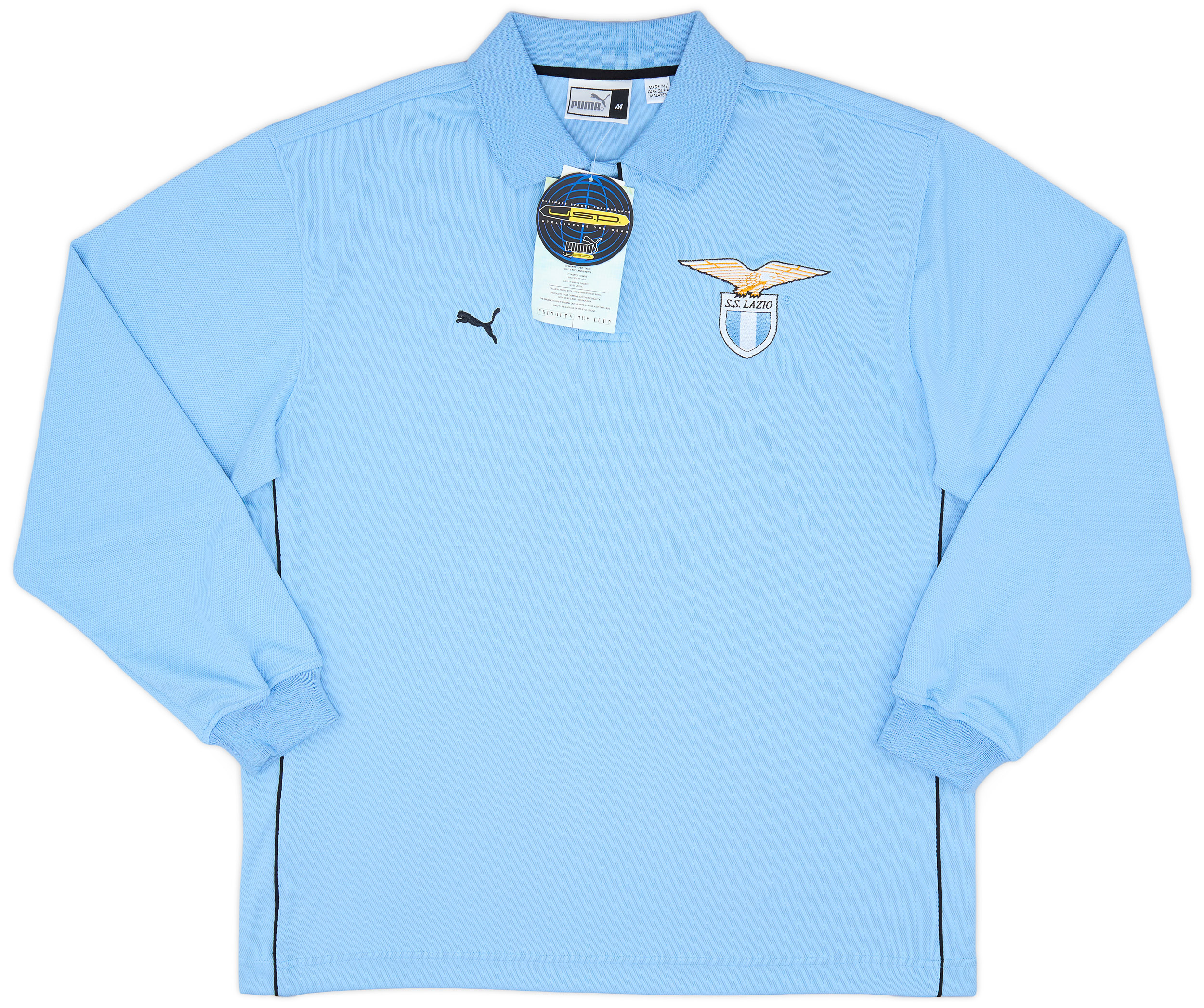 2000-01 Lazio Puma Polo L/S Shirt (M)