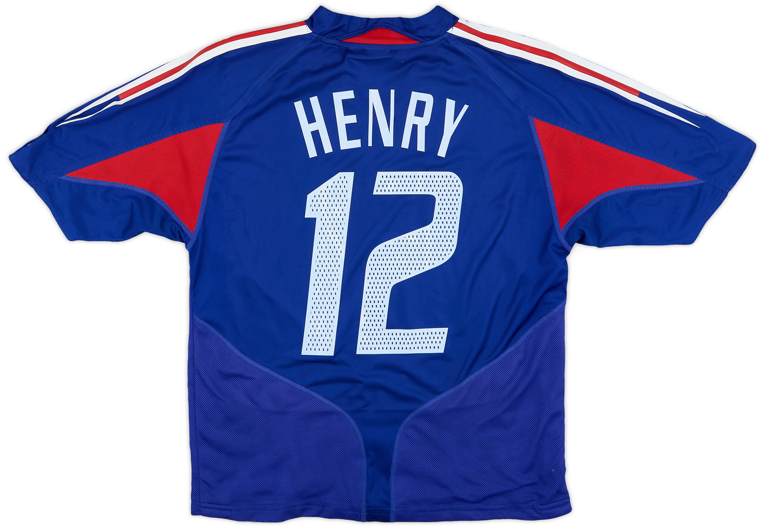 2004-06 France Home Shirt Henry #12 - 7/10 - (L)