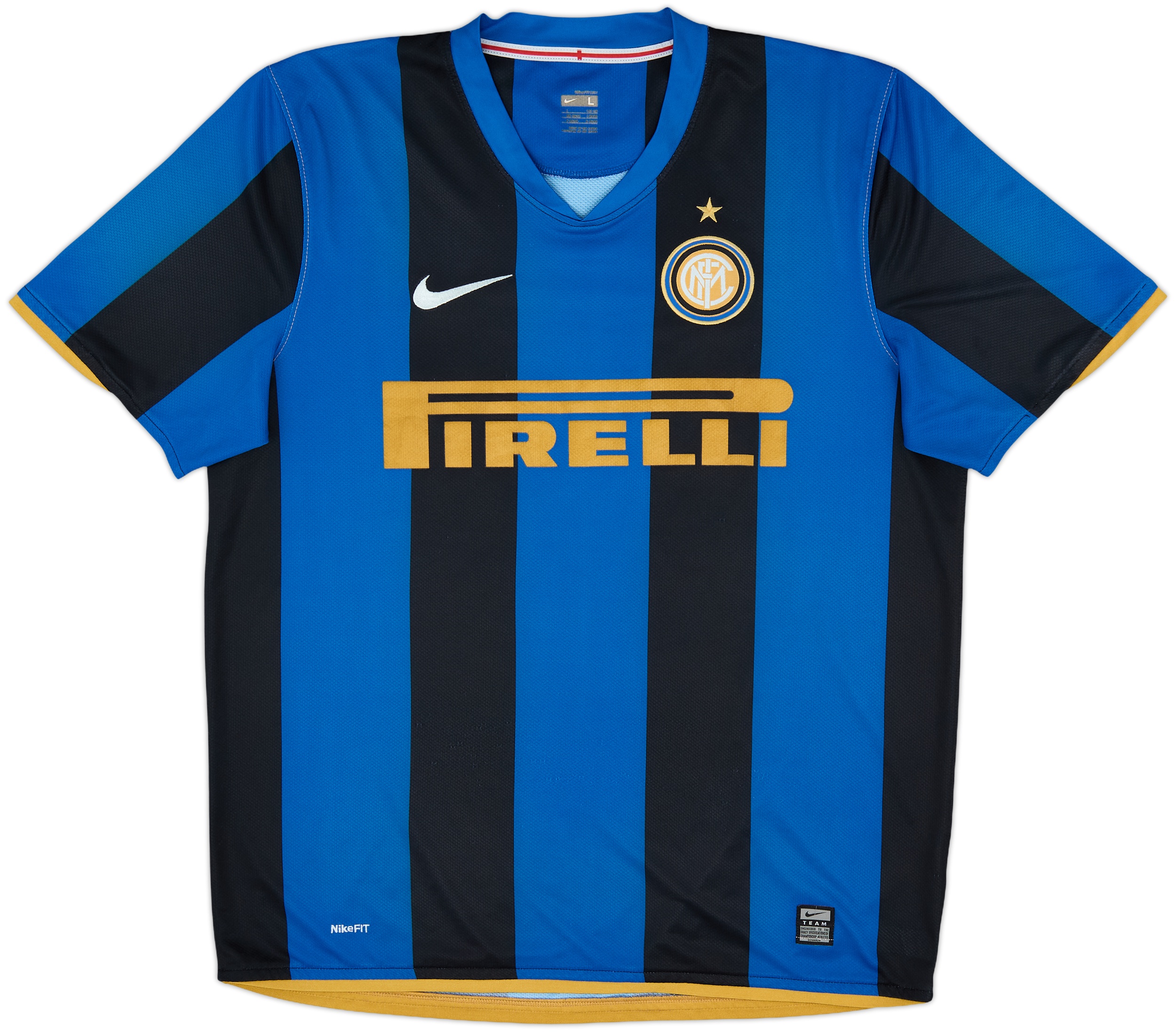 2008-09 Inter Milan Home Shirt - 8/10 - (L)