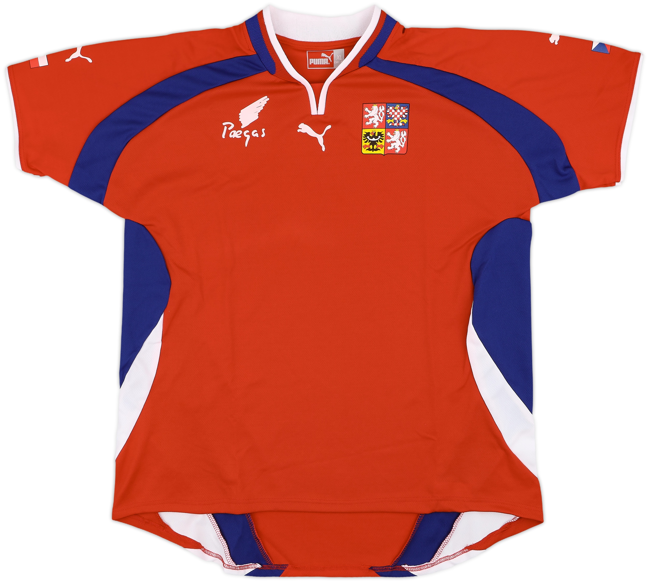2000-02 Czech Republic Basic Home Shirt - 9/10 - (XL)