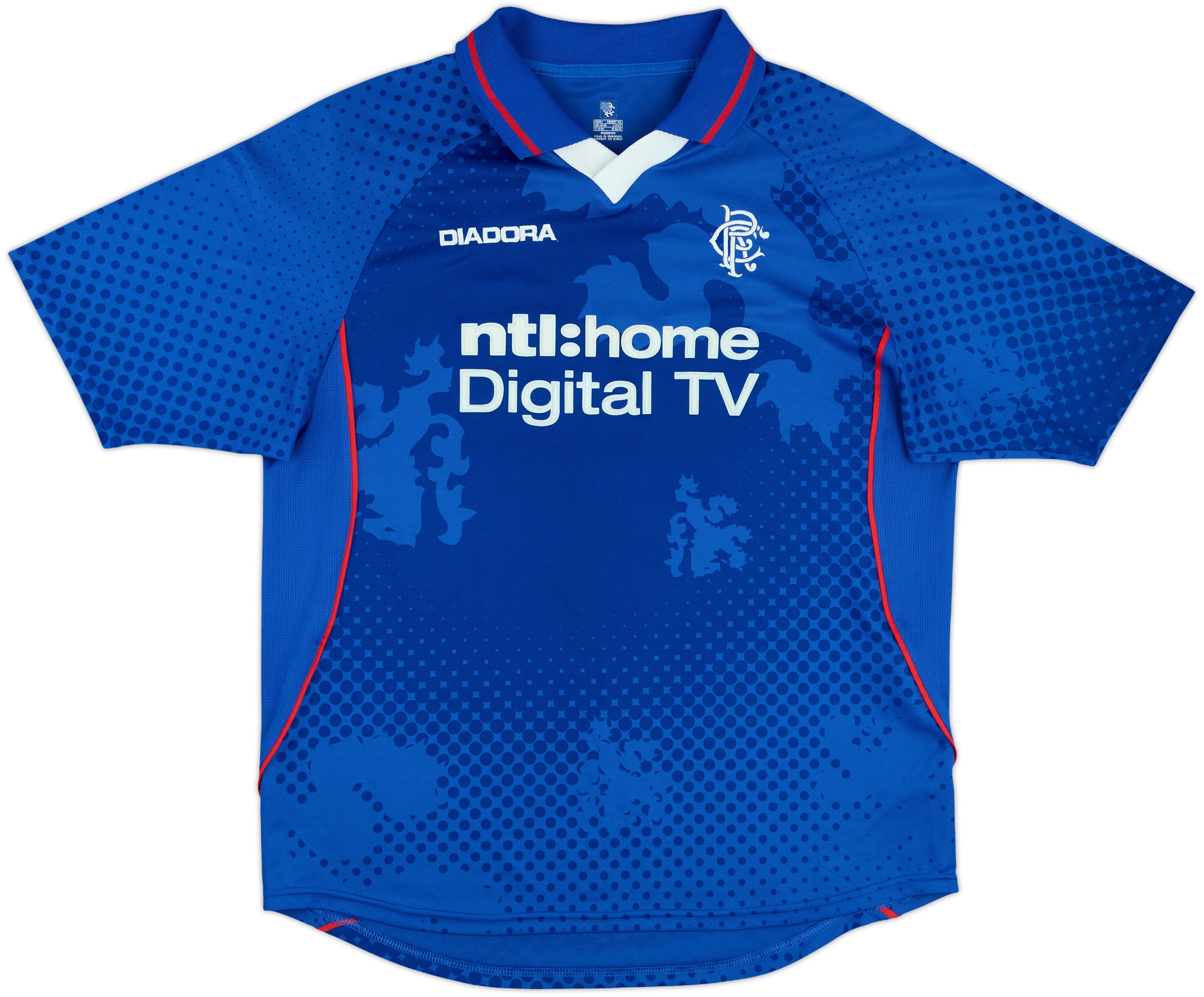 2002-03 Rangers Home Shirt - 10/10 - (L)