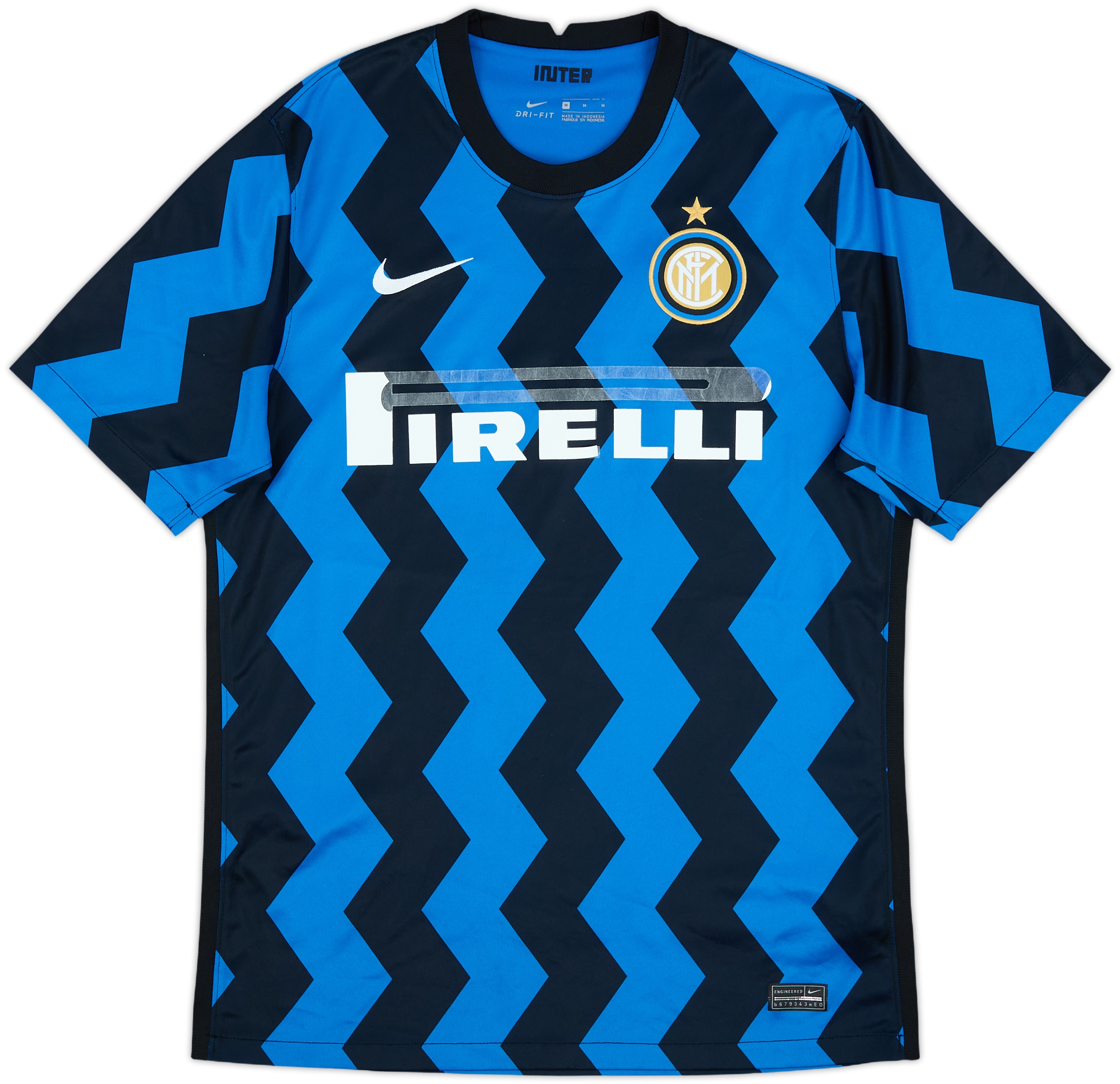 2020-21 Inter Milan Home Shirt - 4/10 - (M)