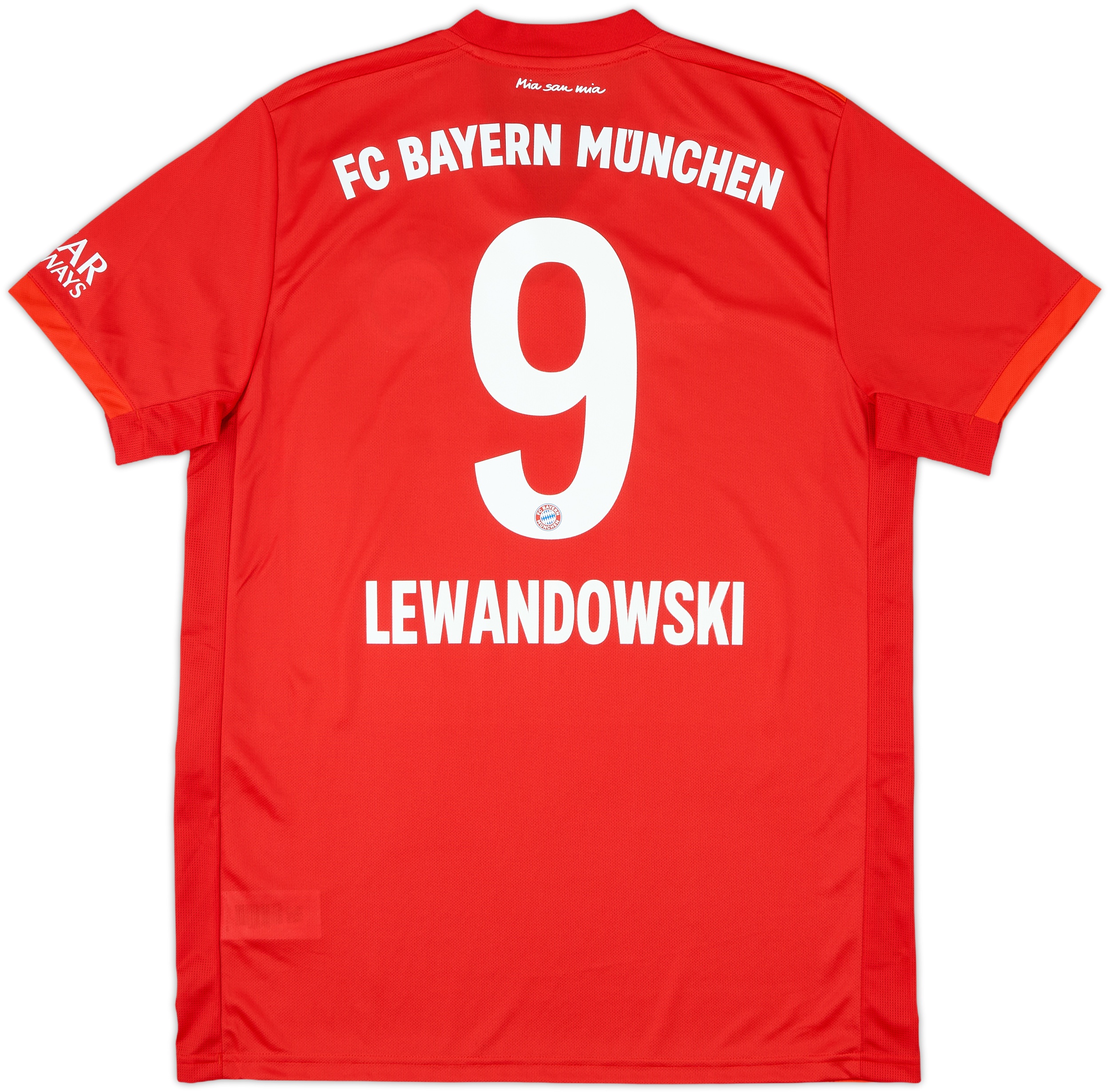 2019-20 Bayern Munich Home Shirt Lewandowski #9 - 10/10 - (L)