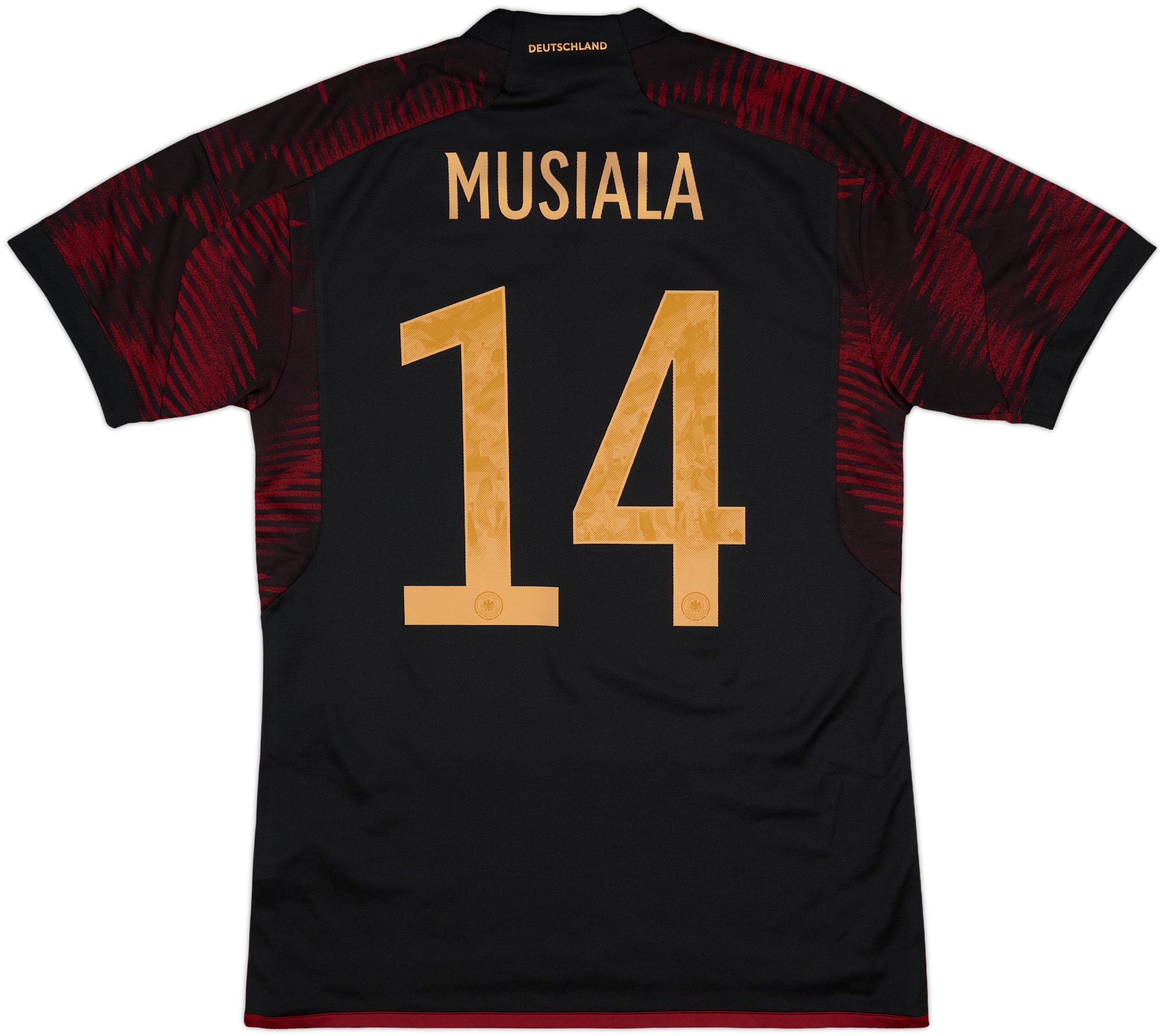 2022-23 Germany Away Shirt Musiala #14 - 7/10 - (M)