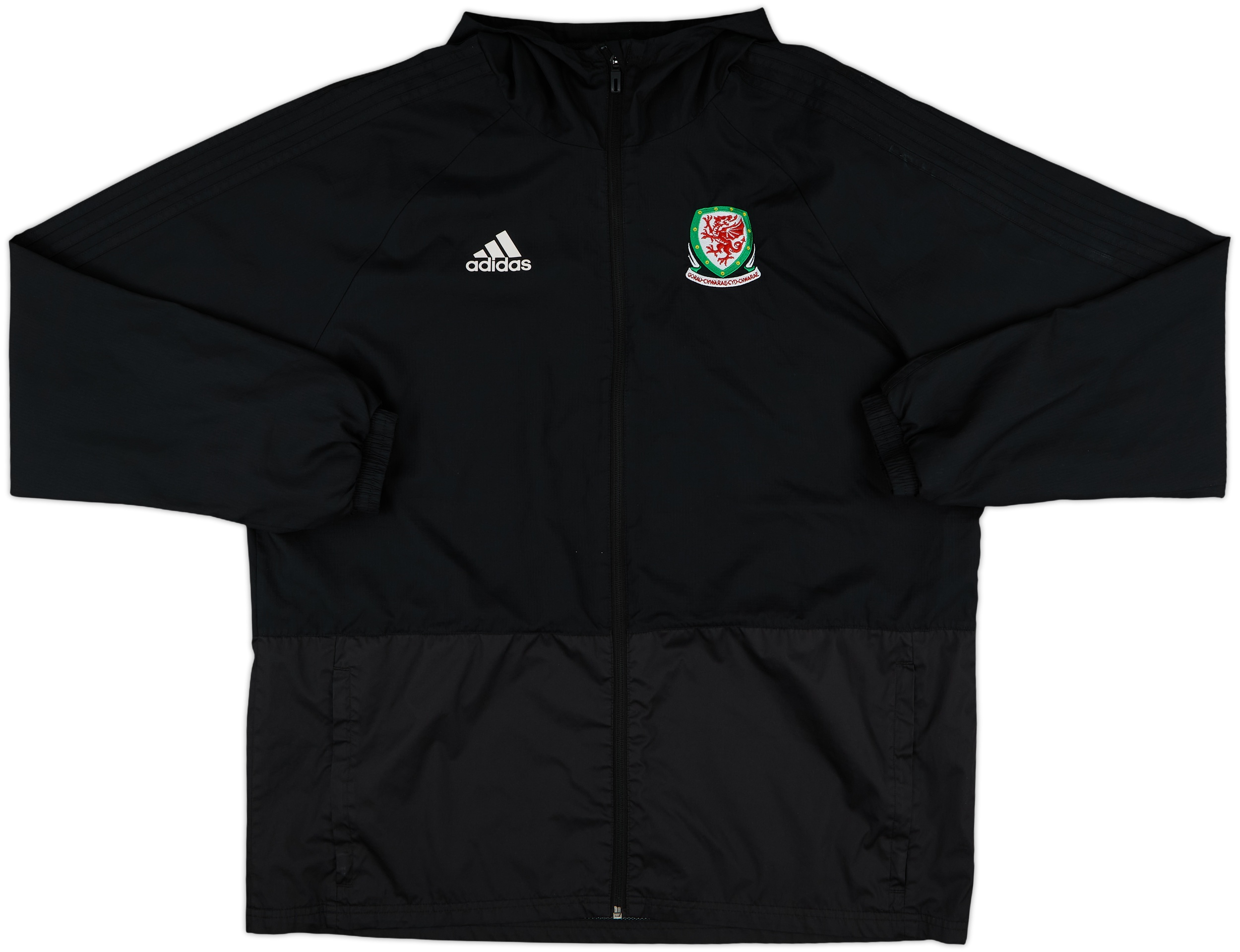 2018-19 Wales adidas Track Jacket - 9/10 - (XL)
