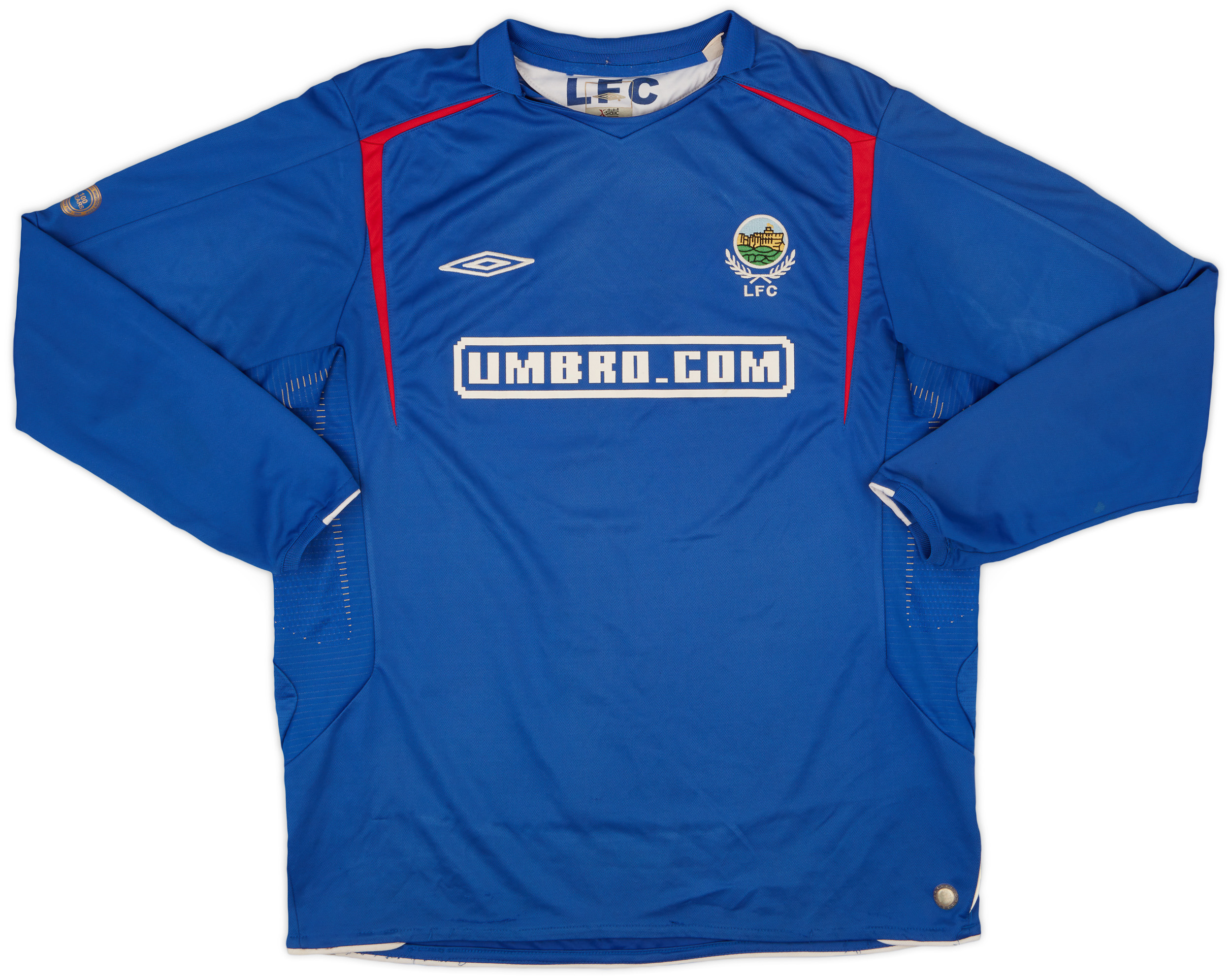 2005-07 Linfield Home L/S Shirt - 8/10 - (XL)