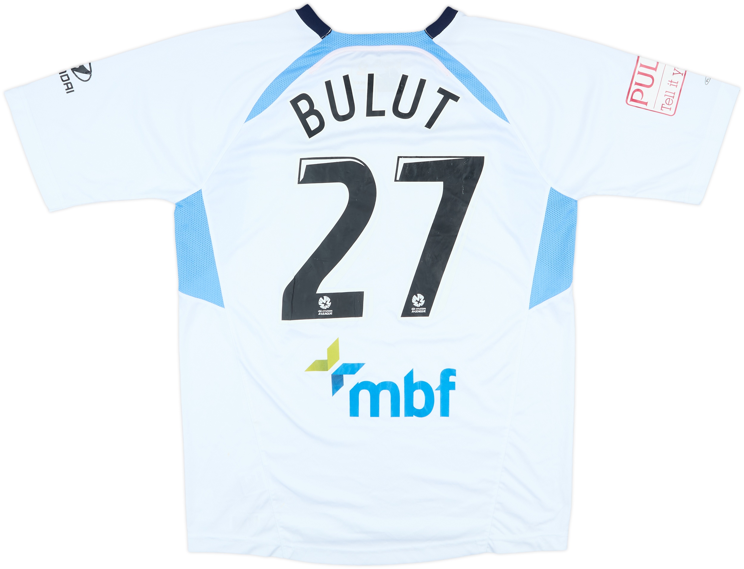 2009-10 Sydney FC Match Issue Away Shirt Bulut #27