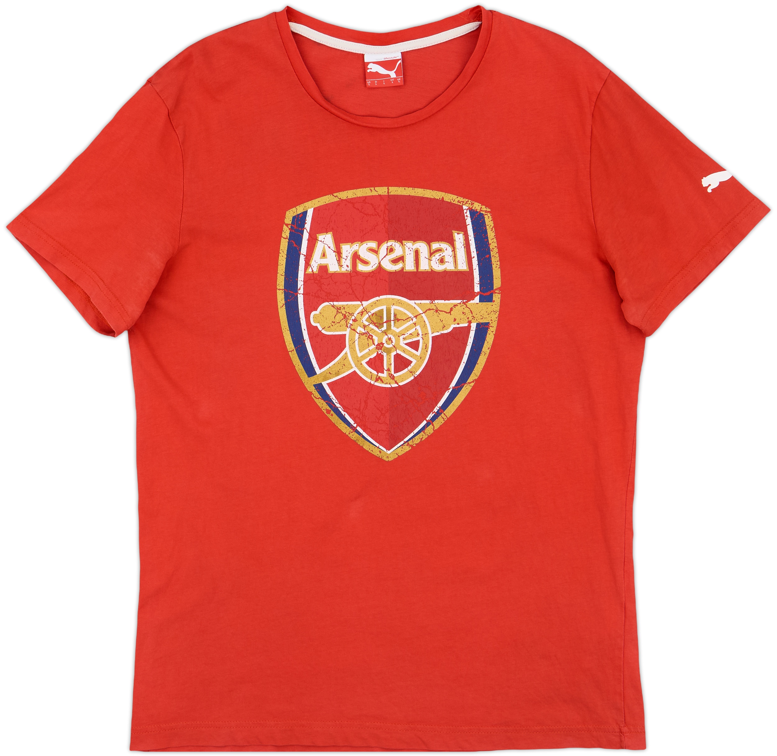 2014-15 Arsenal Puma Cotton Tee - 6/10 - (L)