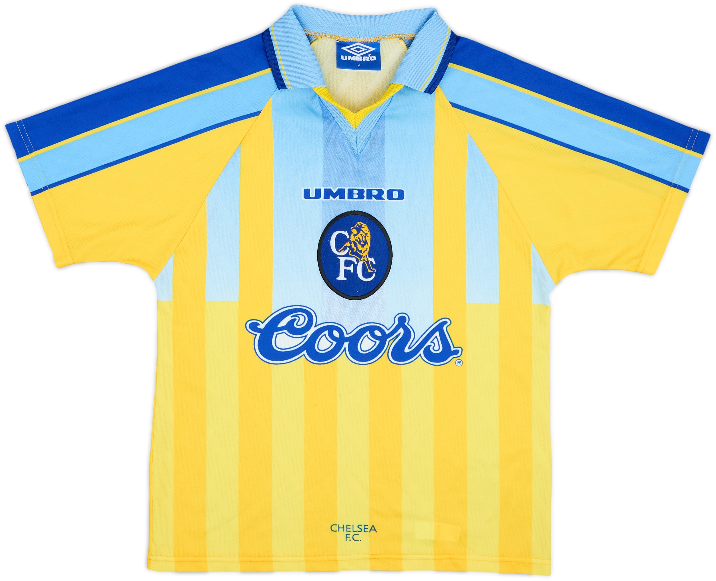 1996-97 Chelsea Away Shirt - 8/10 - (Y)