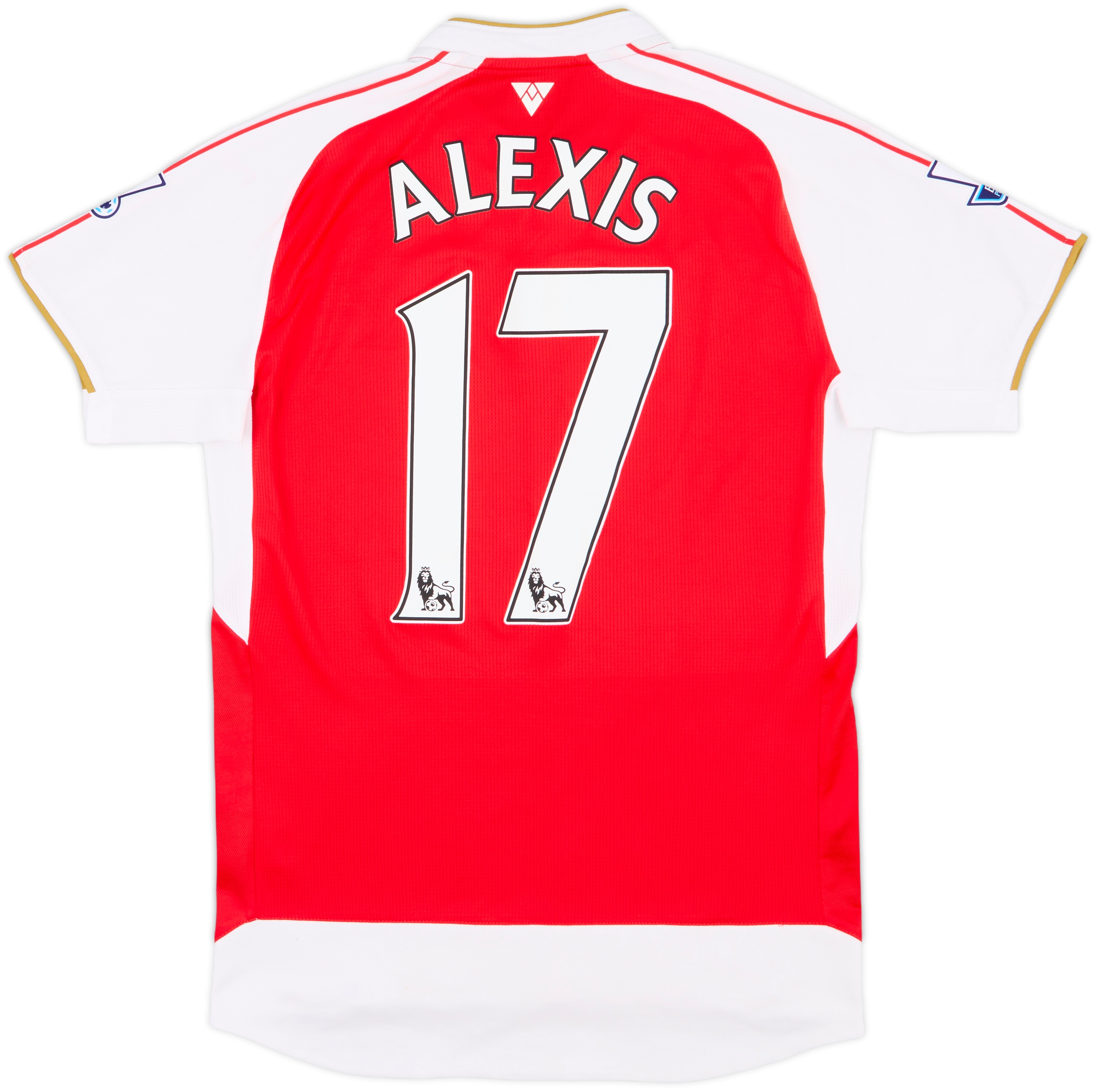 2015-16 Arsenal Home Shirt Alexis #17 - 7/10 - (M)