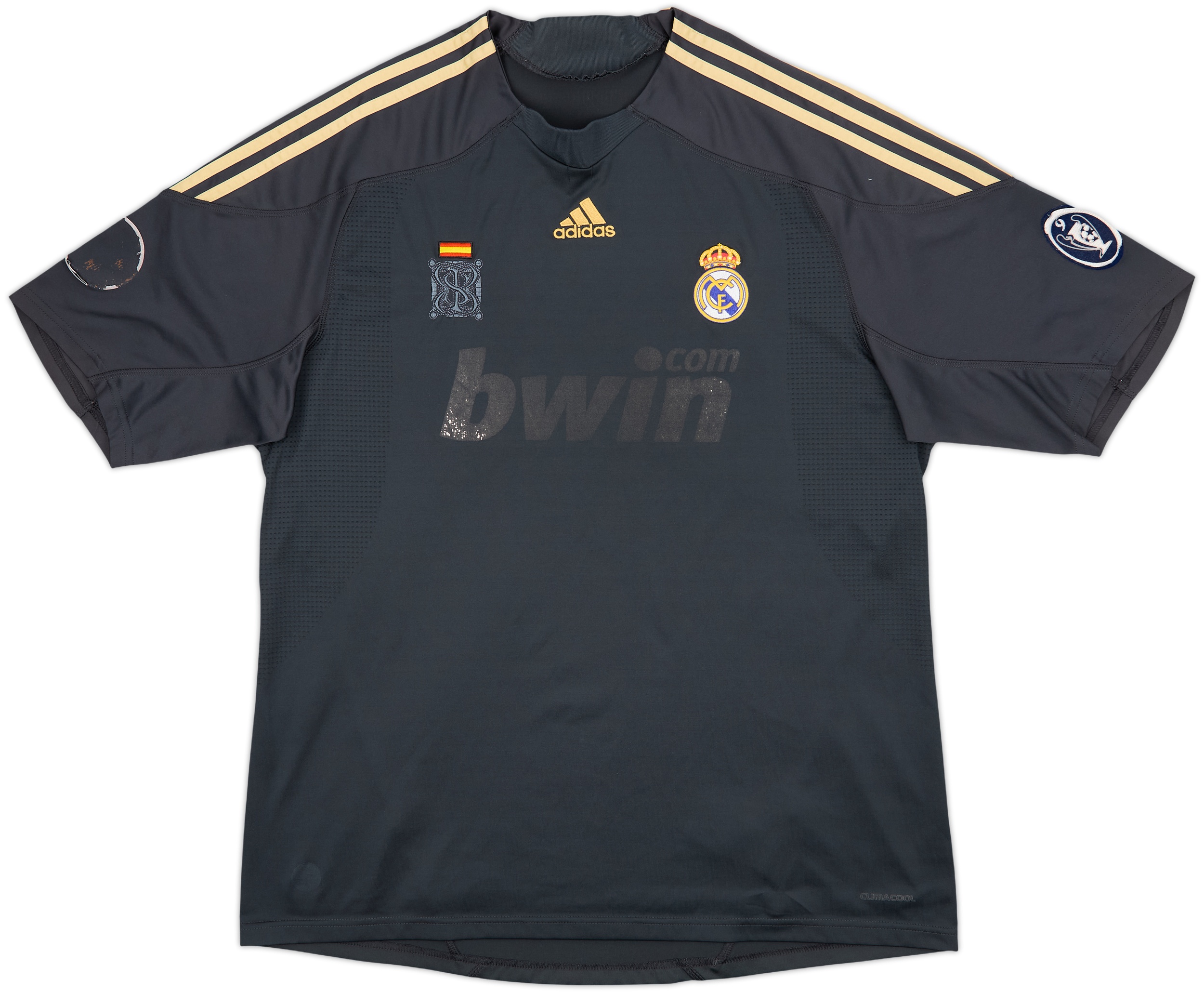2008-09 Real Madrid CL Third Shirt - 4/10 - (XL)