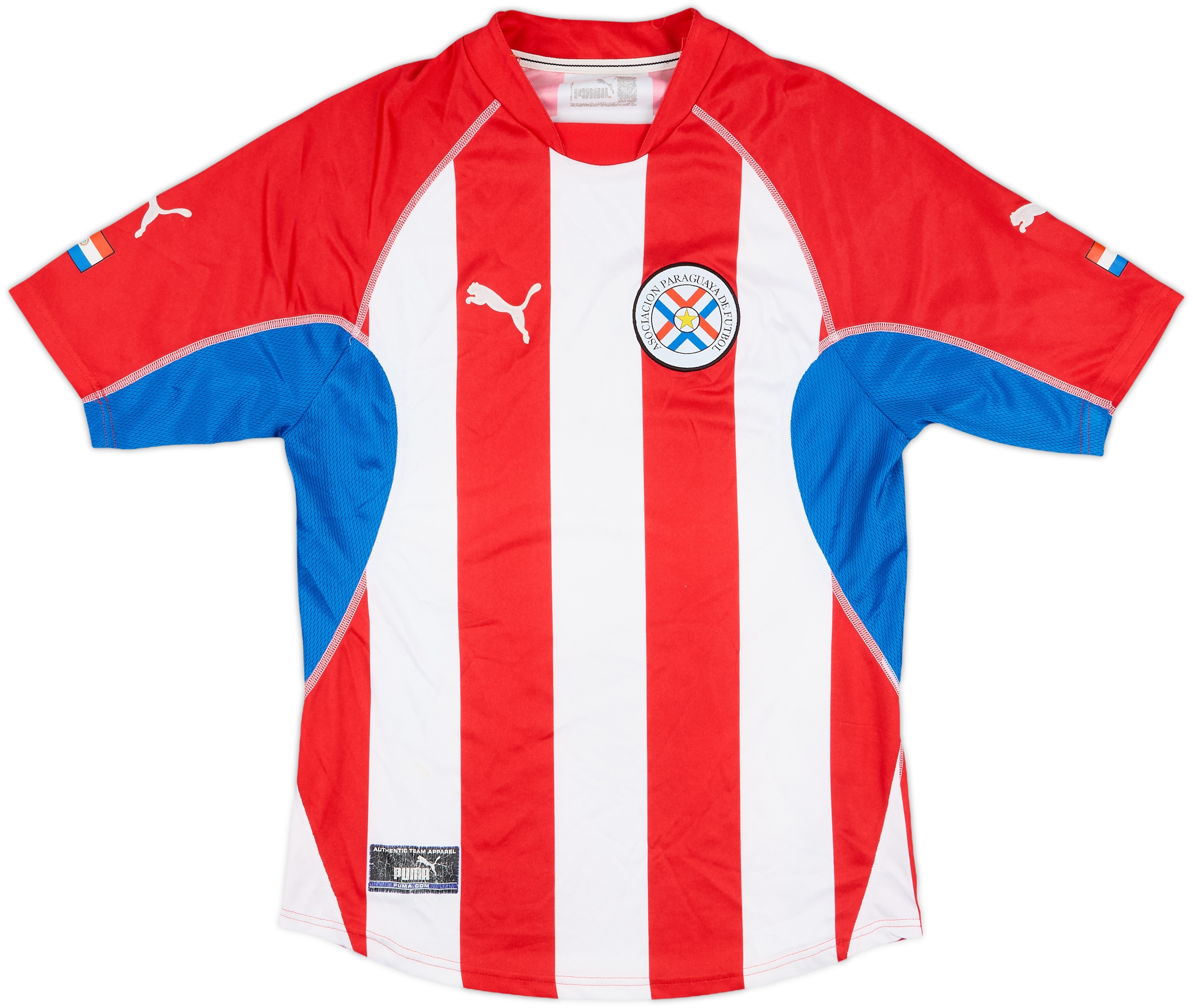 2002-04 Paraguay Home Shirt - 7/10 - (M)
