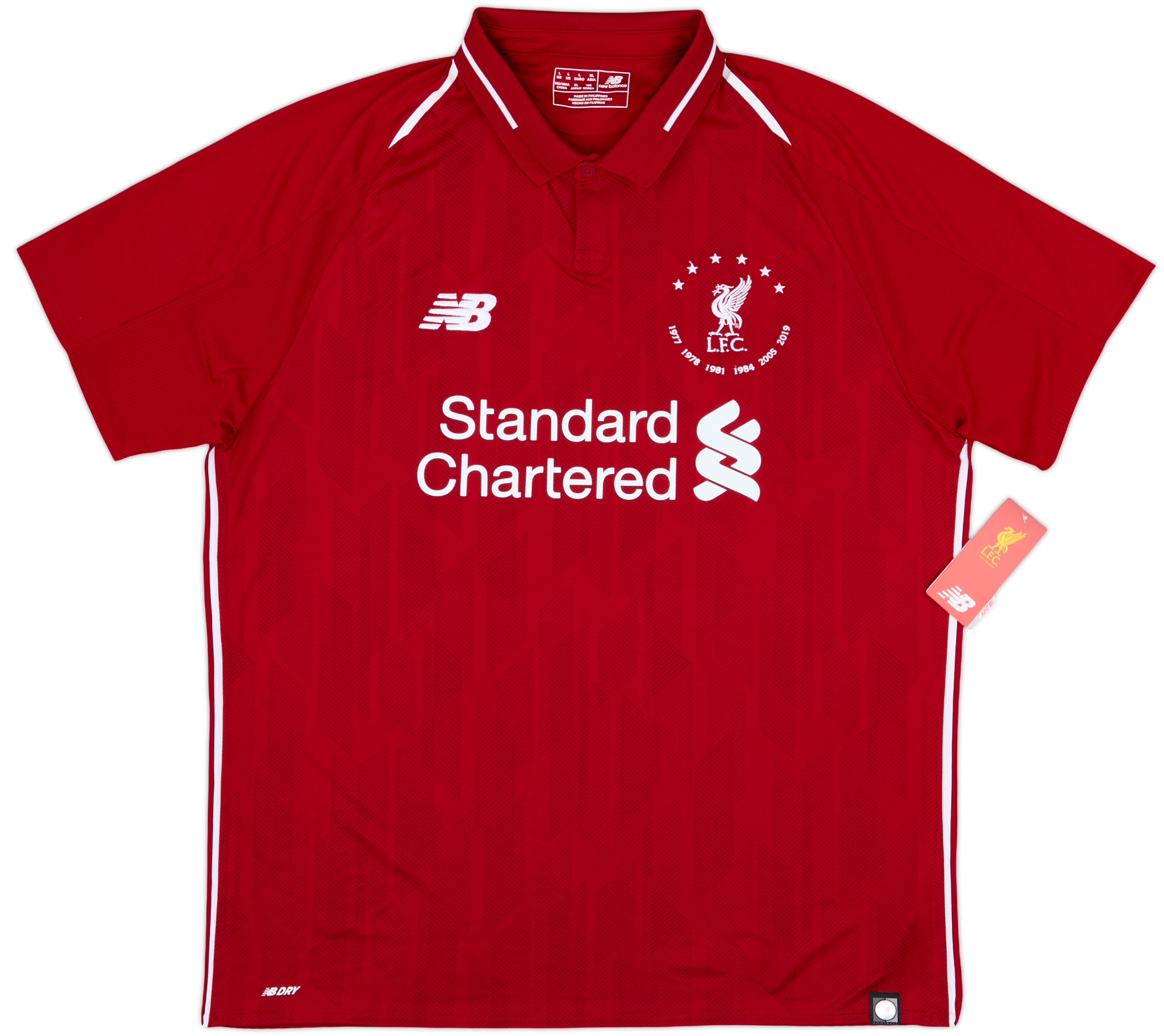 2018-19 Liverpool 'Champions' Home Shirt (L)