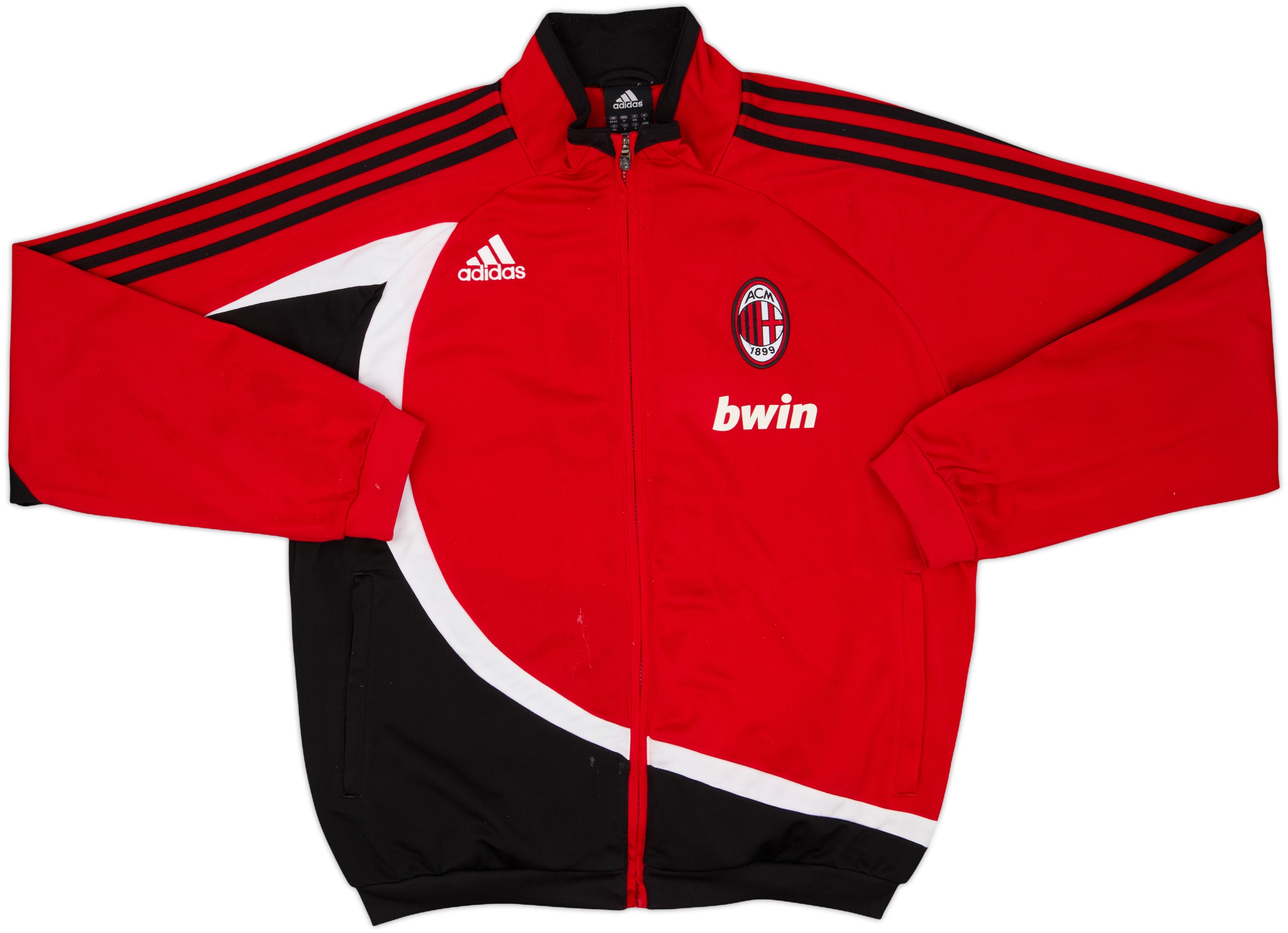 2007-08 AC Milan adidas Track Jacket - 8/10 - (M/L)