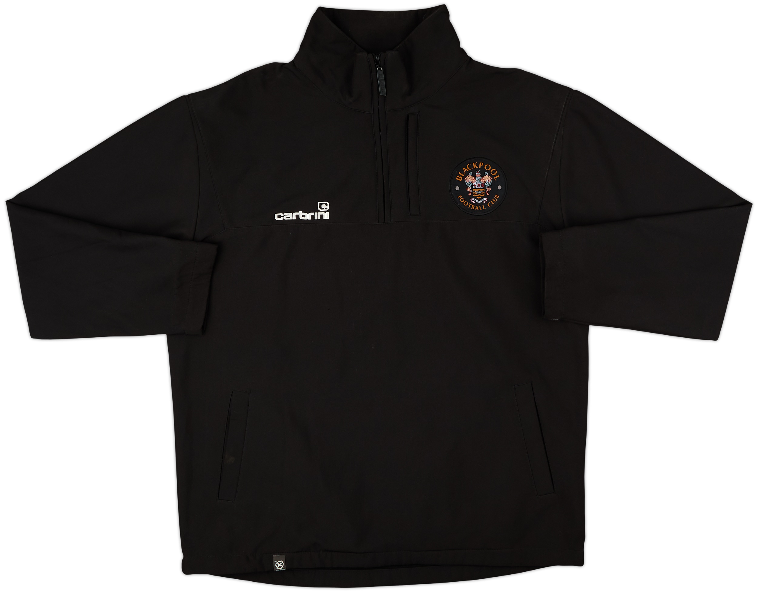 2009-10 Blackpool Carbrini Padded Bench Coat - 8/10 - (M)