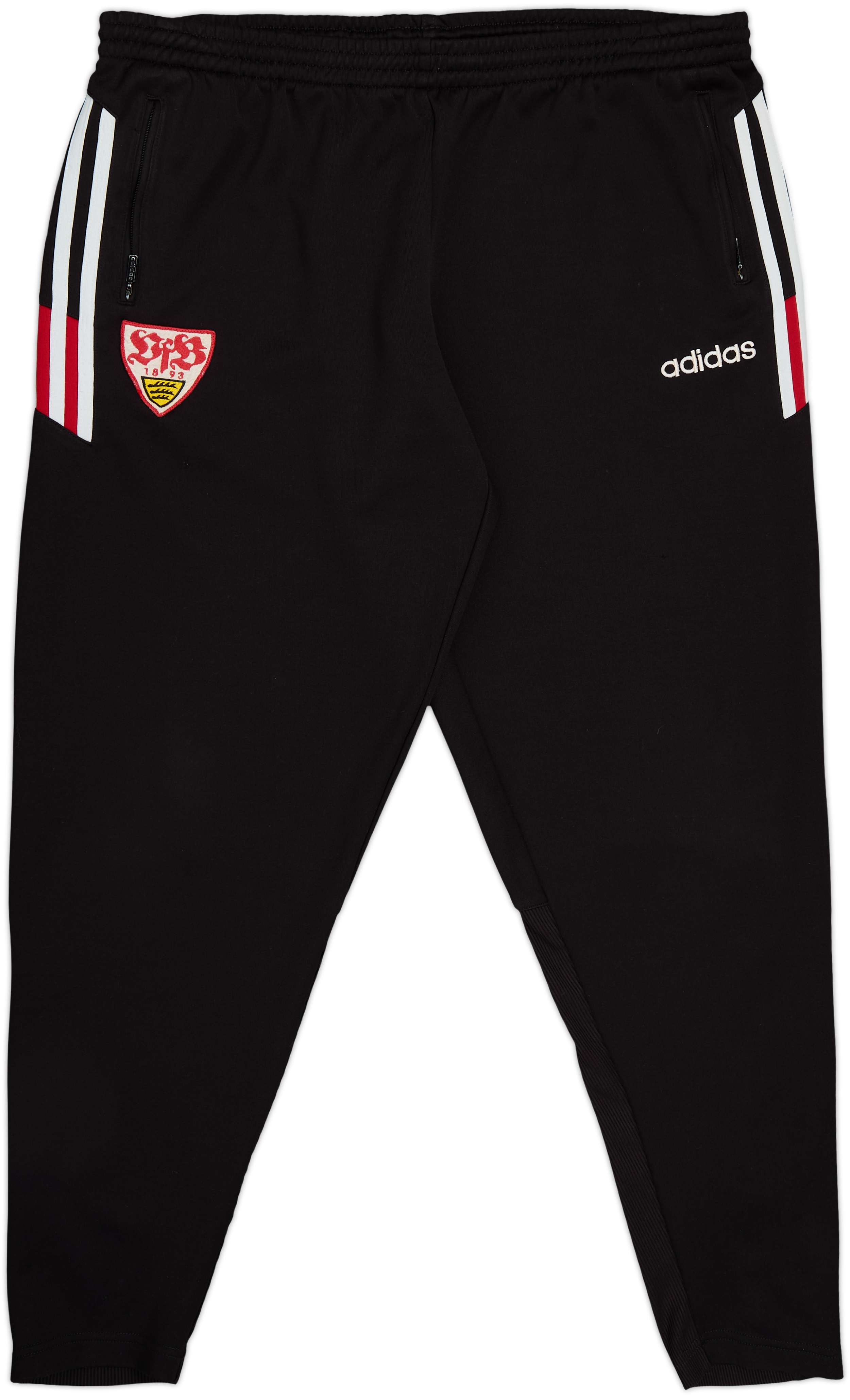 1997-98 Stuttgart adidas Track Pants/Bottoms - 8/10 - (XL)