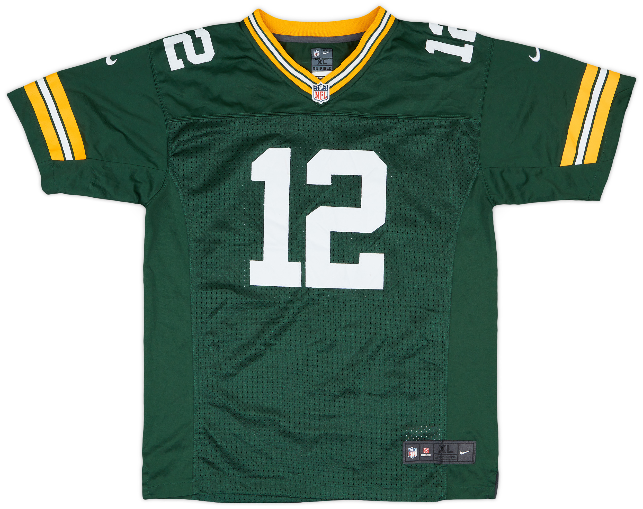 2012-16 Green Bay Packers Rodgers #12 Nike Premier Home Jersey - 7/10 ...