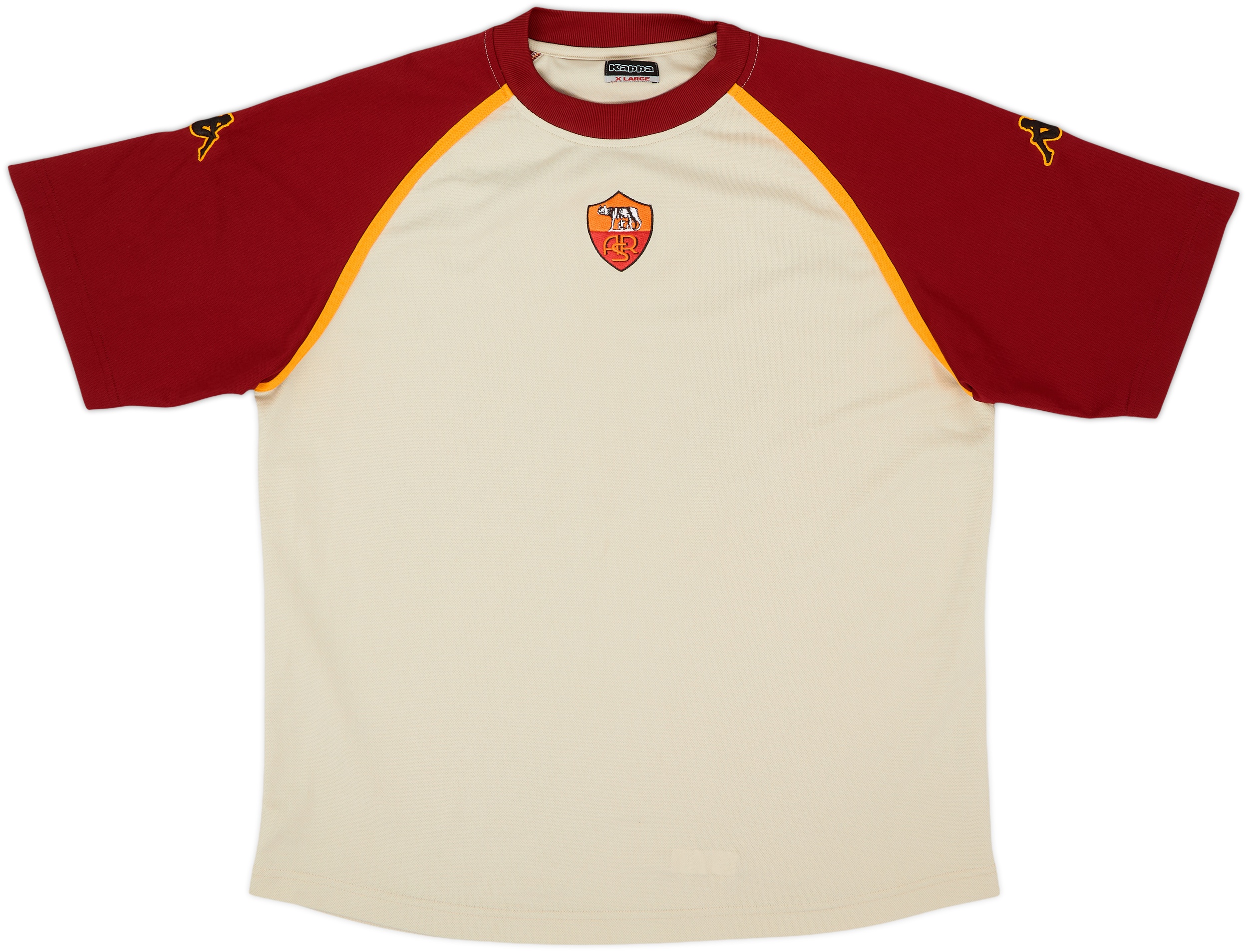 2000-01 Roma Kappa Training Shirt - 8/10 - (XL)