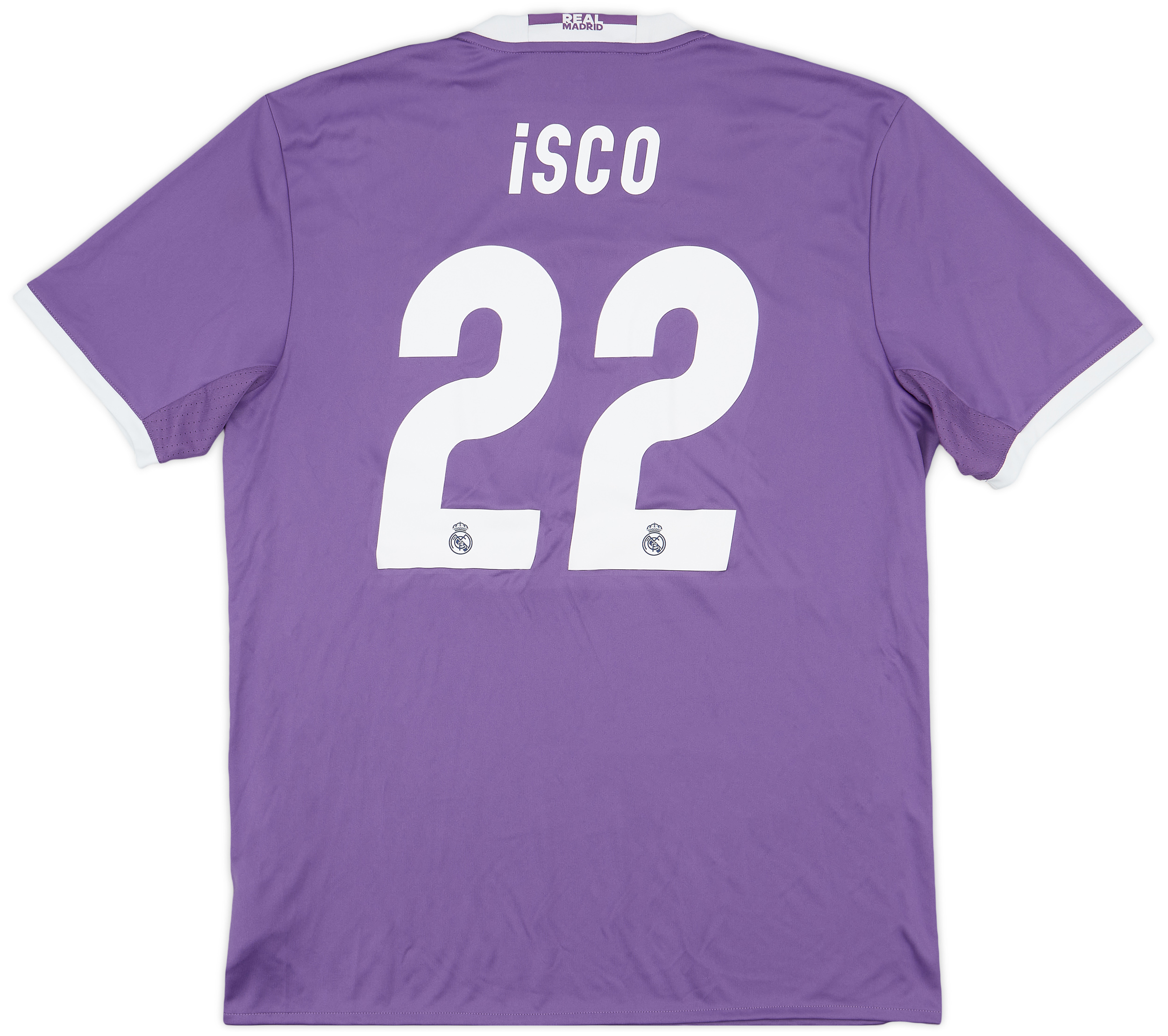 2016-17 Real Madrid Away Shirt Isco #22 (L)