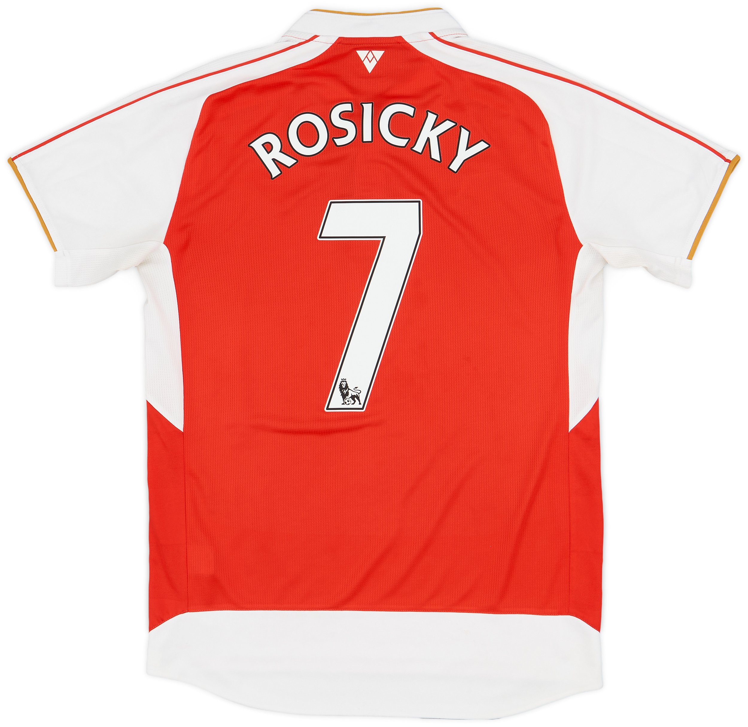 2015-16 Arsenal Home Shirt Rosicky #7VS