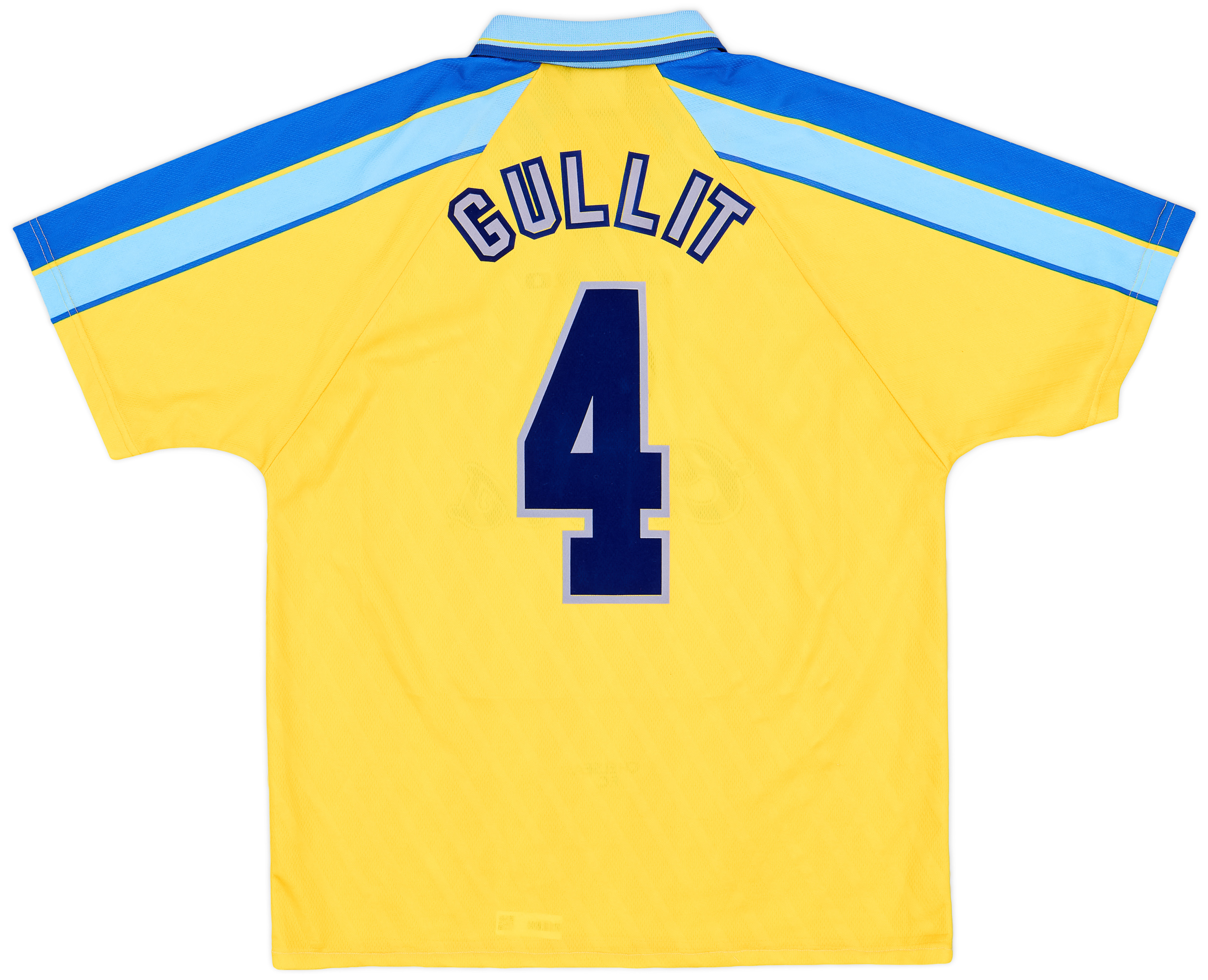 1996-97 Chelsea Away Shirt Gullit #4 - 8/10 - (L)