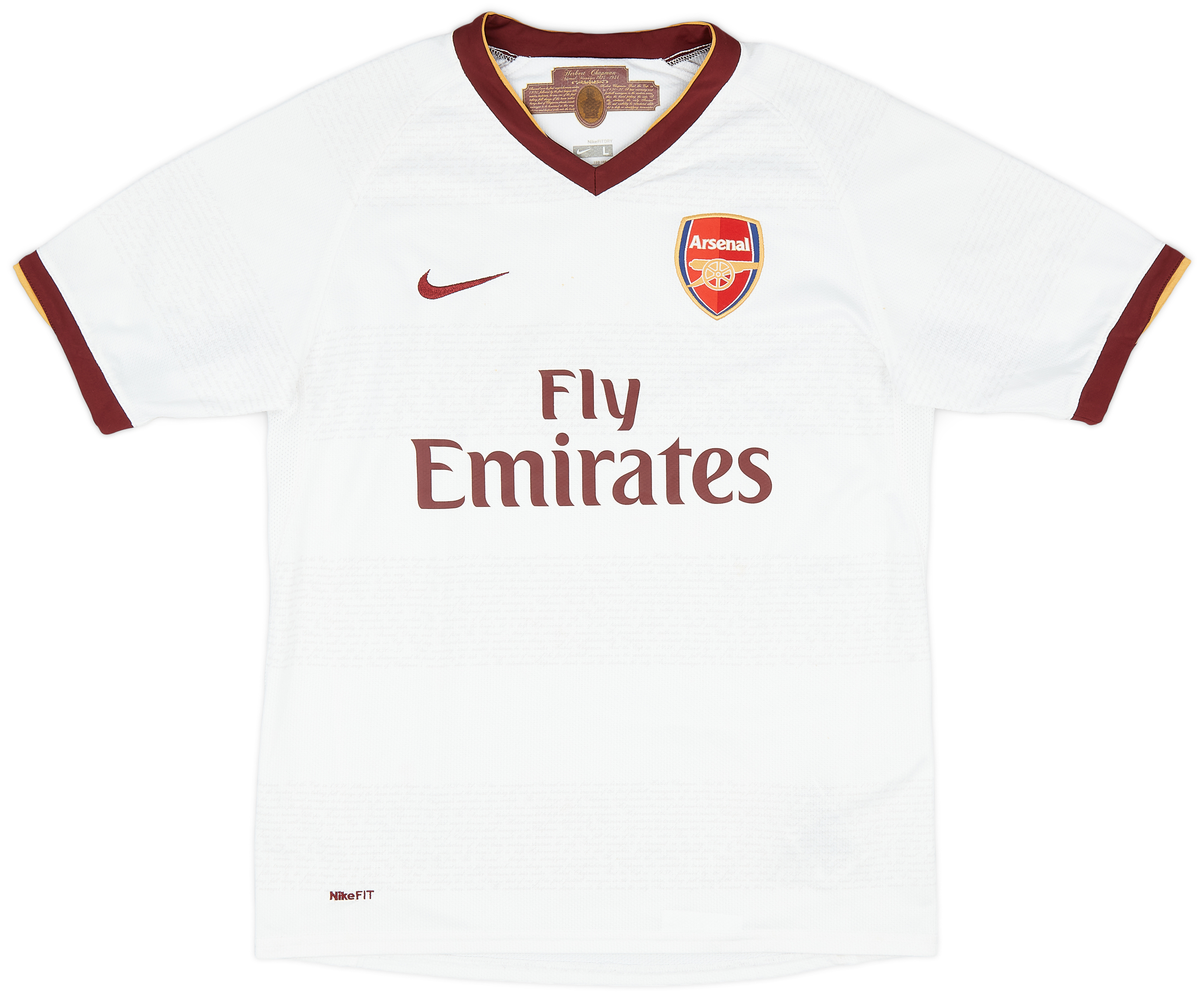 2007-08 Arsenal Away Shirt - 9/10 - (L.Boys)