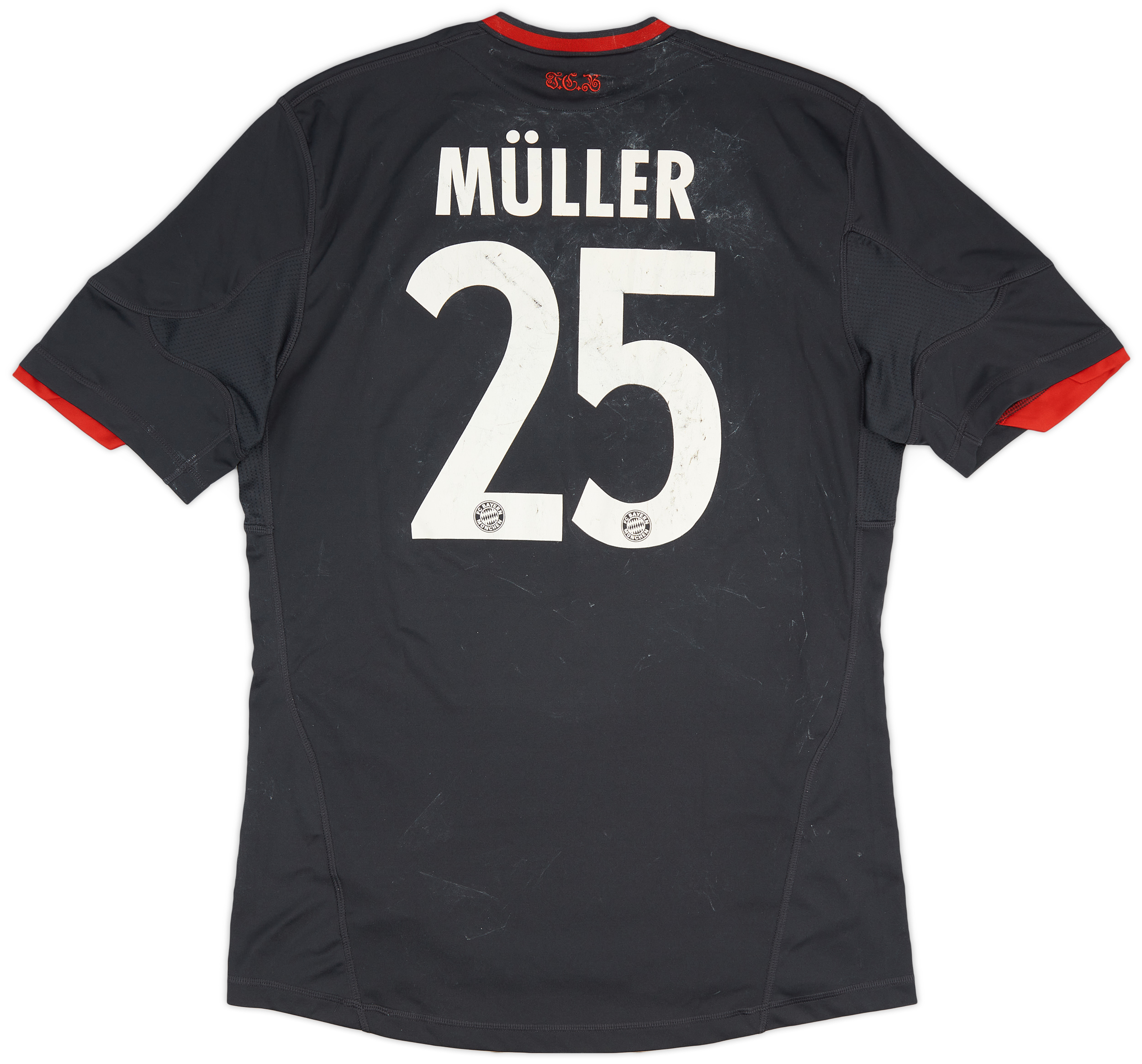 2010-11 Bayern Munich Third Shirt Muller #25 - 4/10 - (M)