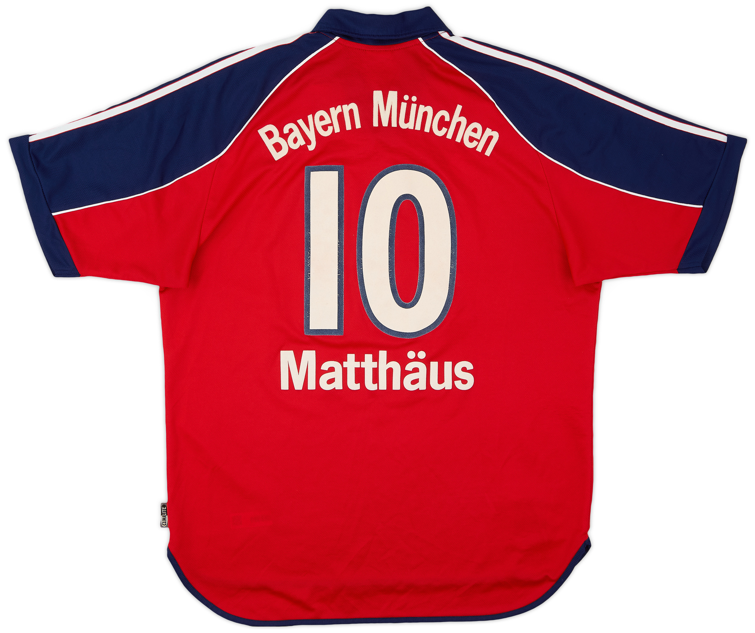1999-01 Bayern Munich Home Shirt Matthaus #10 - 7/10 - (L)