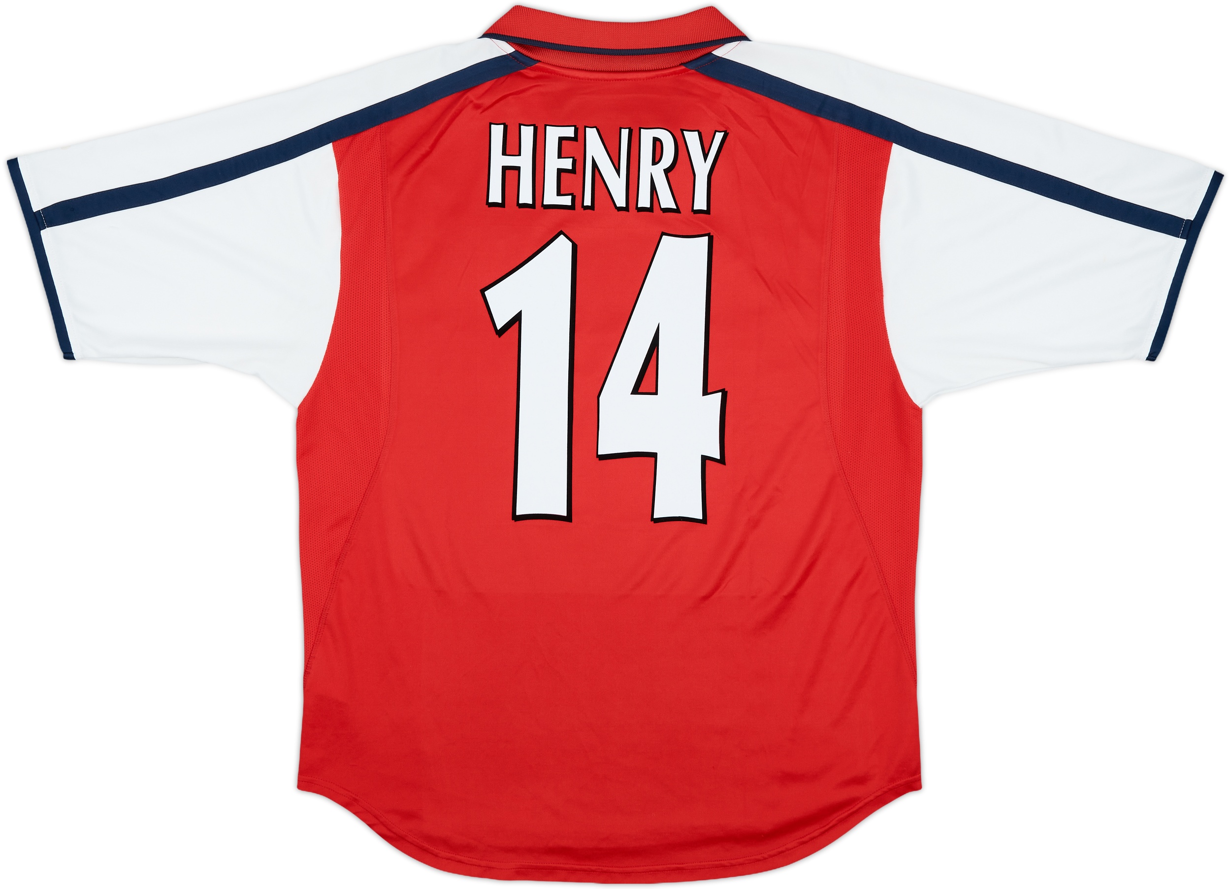 2000-02 Arsenal Home Shirt Henry #14 - 5/10 - (M)