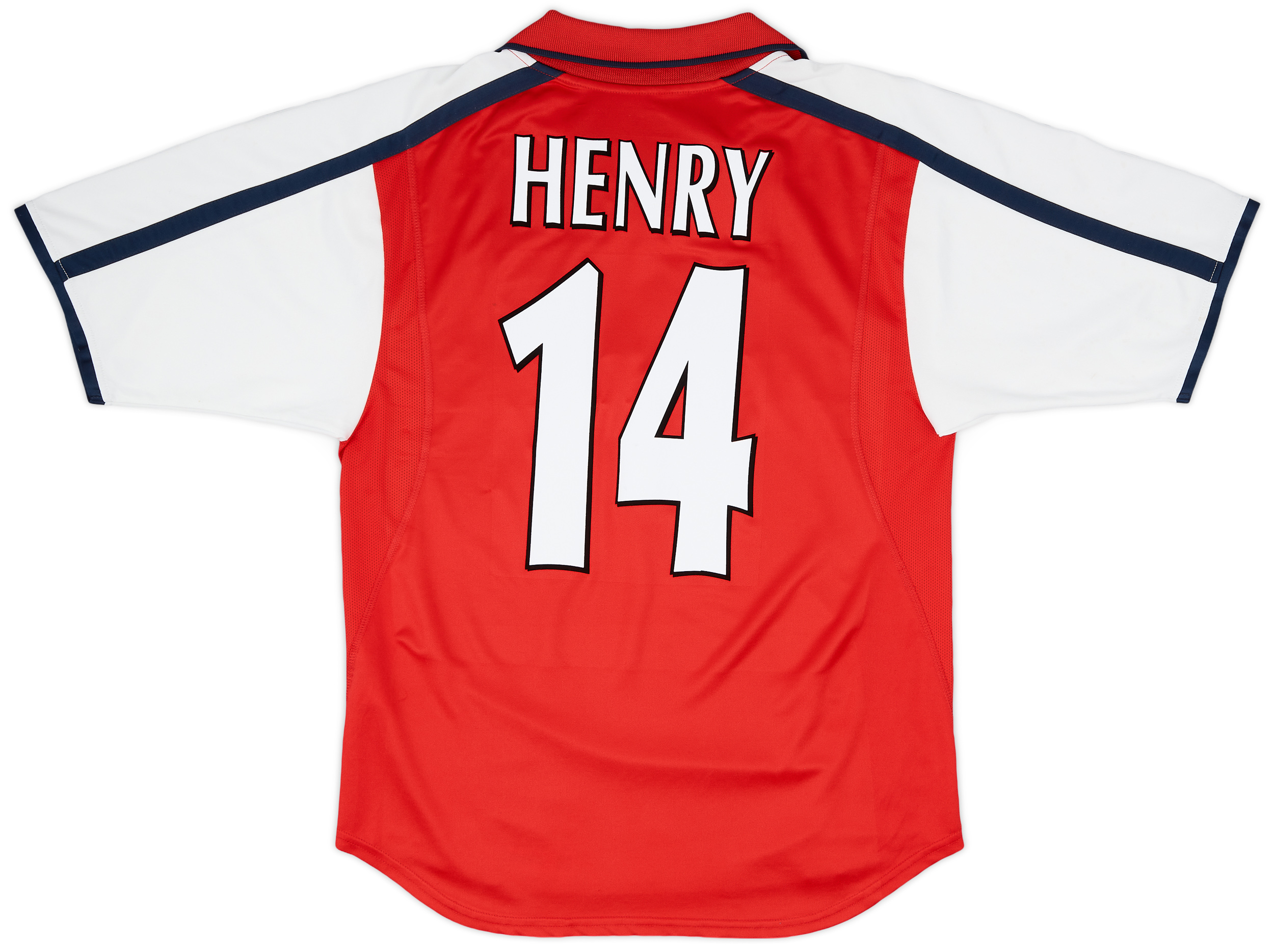 2000-02 Arsenal Home Shirt Henry #14 - 8/10 - (S)