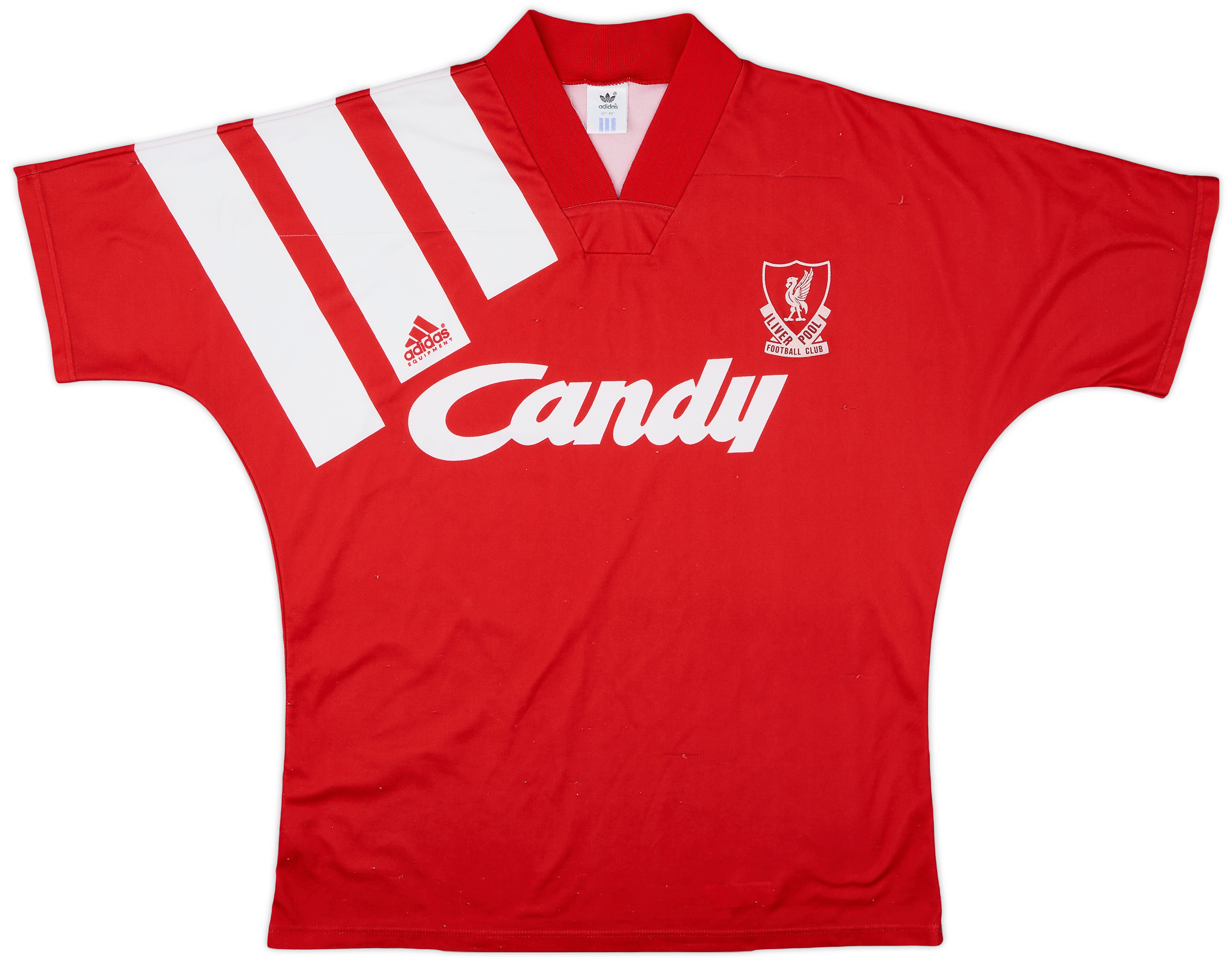 1991-92 Liverpool Home Shirt - 7/10 - (L)