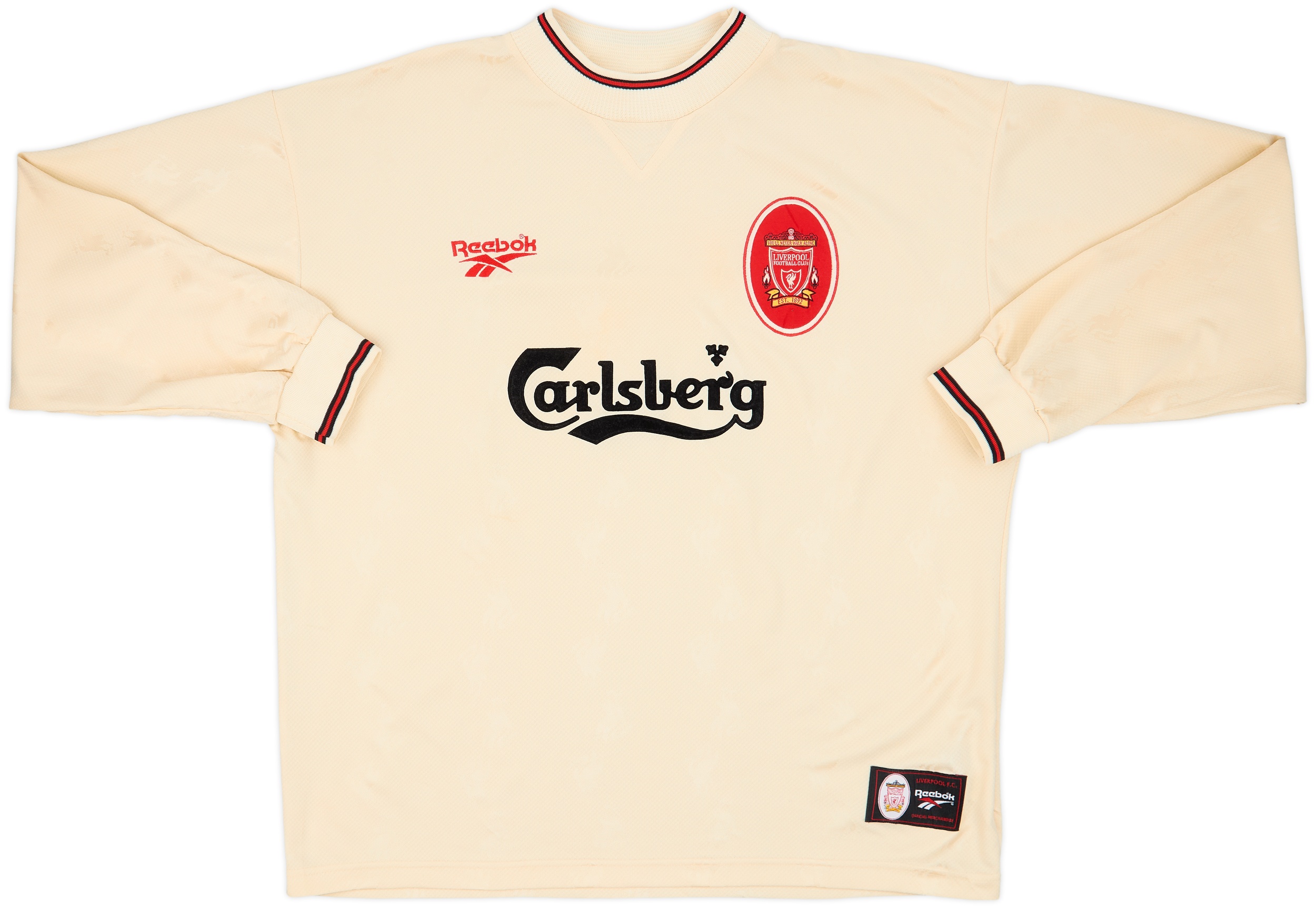 1996-97 Liverpool Away L/S Shirt - 10/10 - (XL)