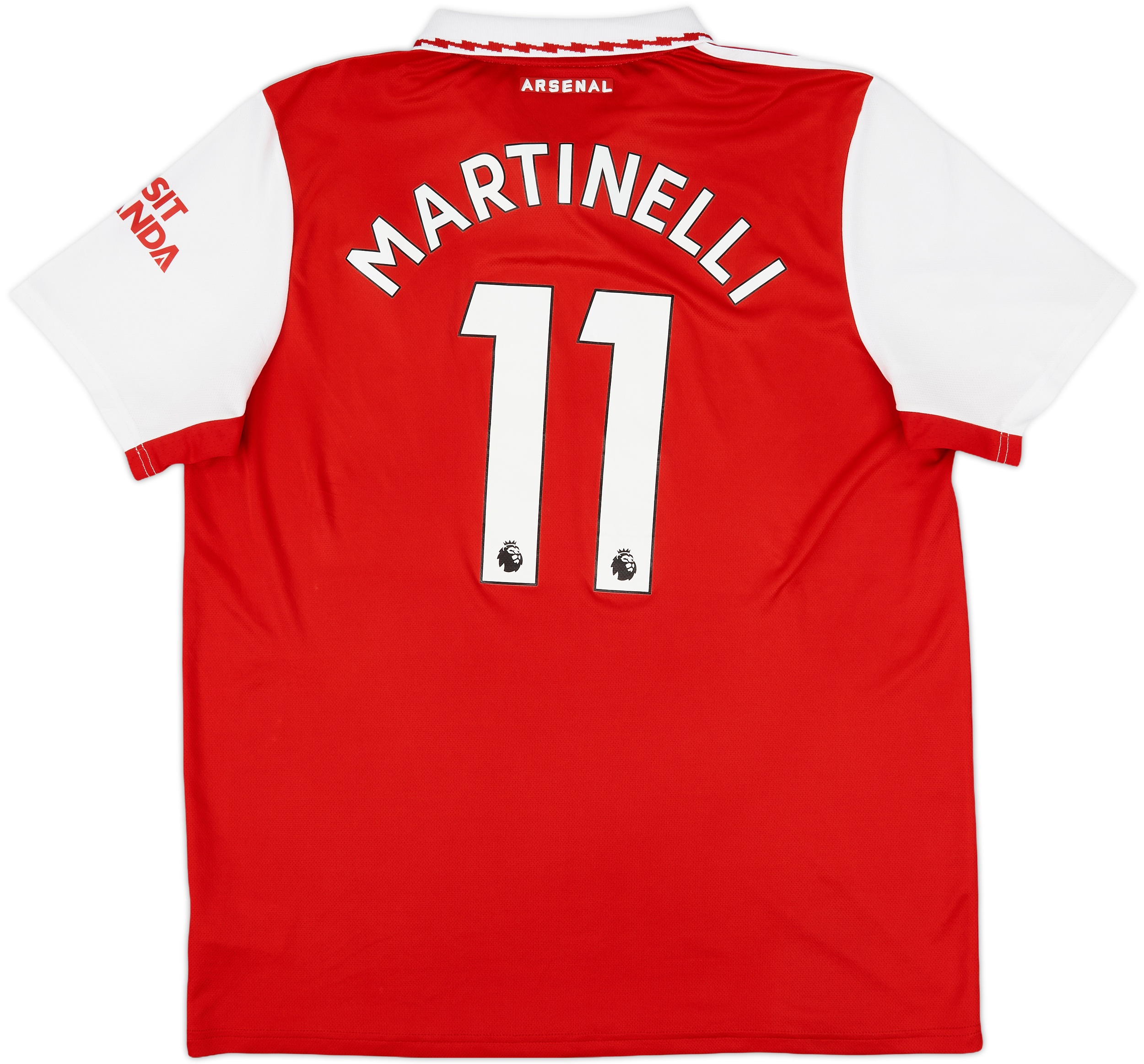 2022-23 Arsenal Home Shirt Martinelli #11 - 8/10 - (XL)