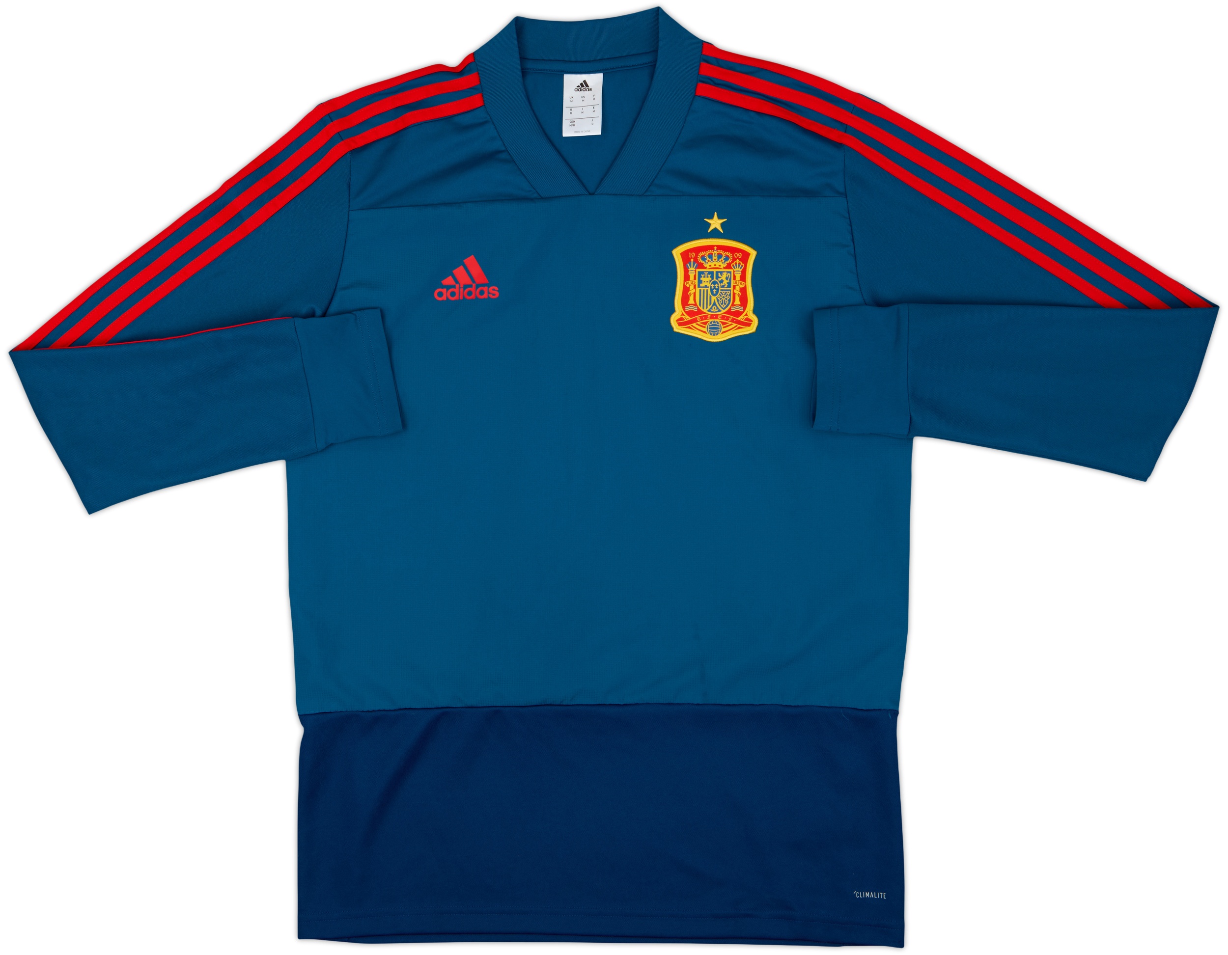 2017-18 Spain adidas Drill Top - 7/10 - (M)