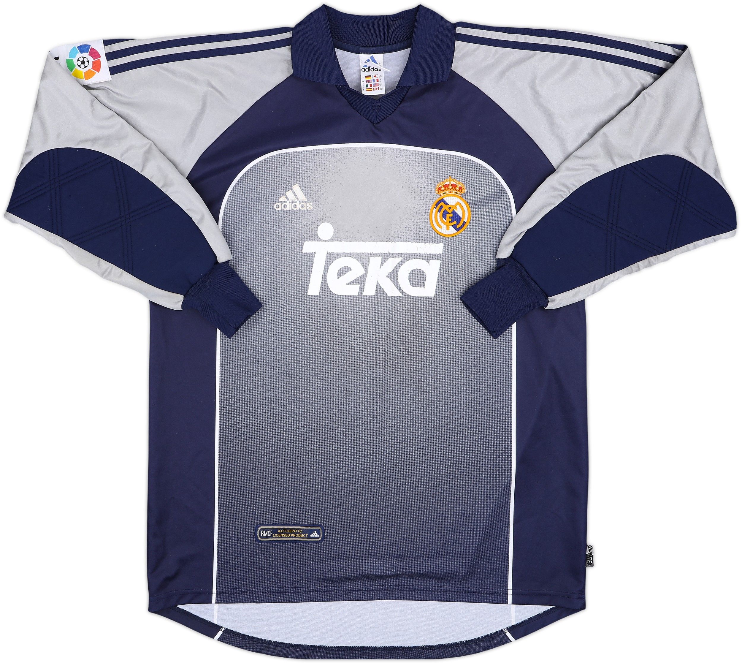 2000-01 Real Madrid GK Shirt - 6/10 - (L)