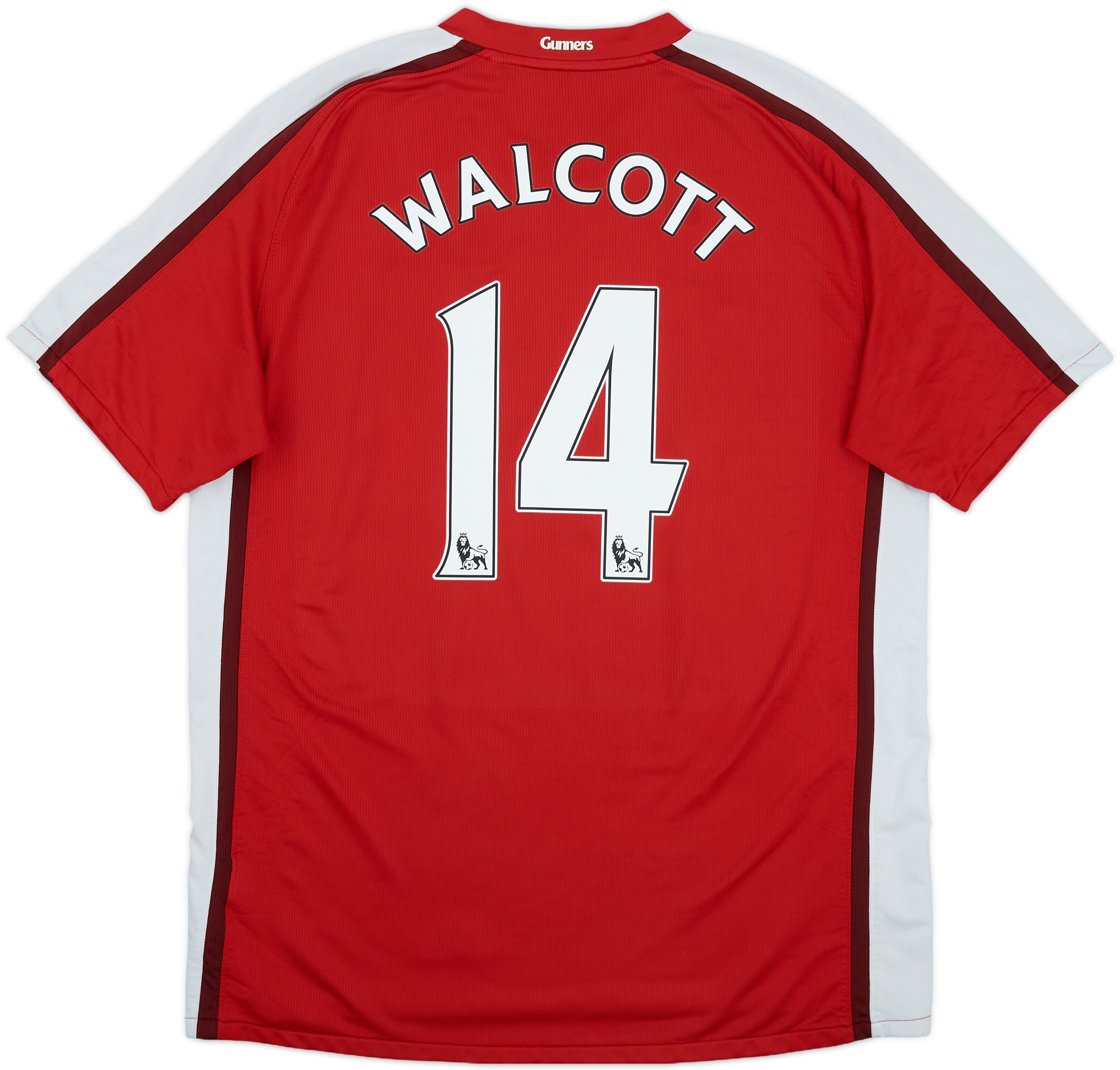 2008-10 Arsenal Home Shirt Walcott #14 - 6/10 - (XL)