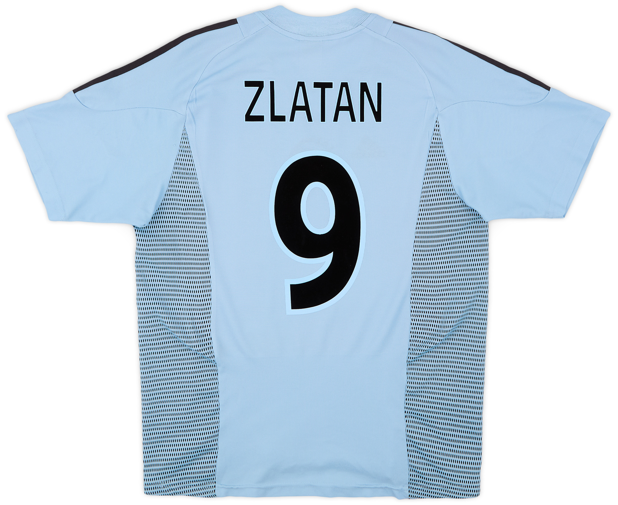 2002-03 Ajax Away Shirt Zlatan #9 - 9/10 - (M)