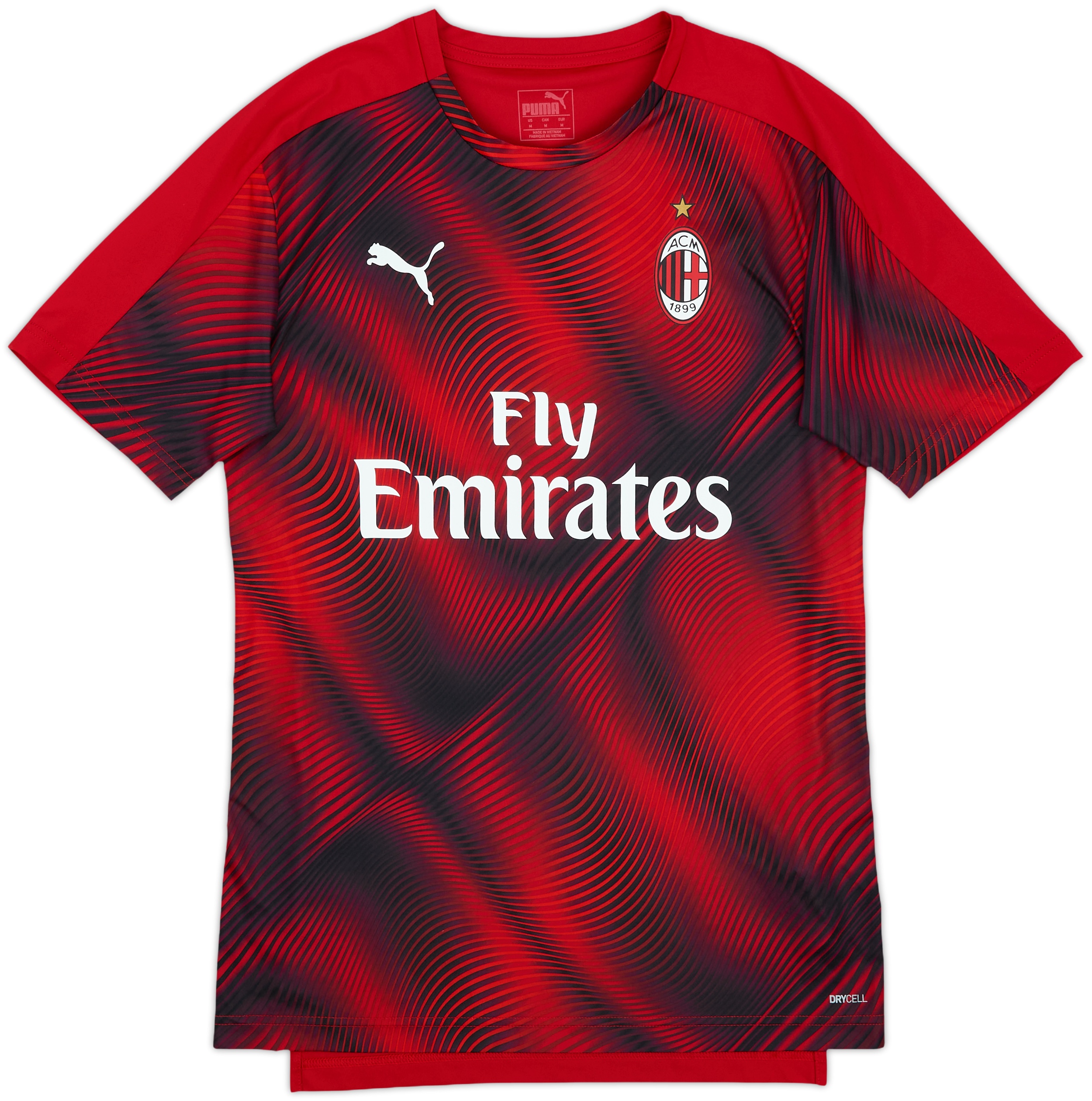 2019-20 AC Milan Puma Training Shirt - 10/10 - (M)