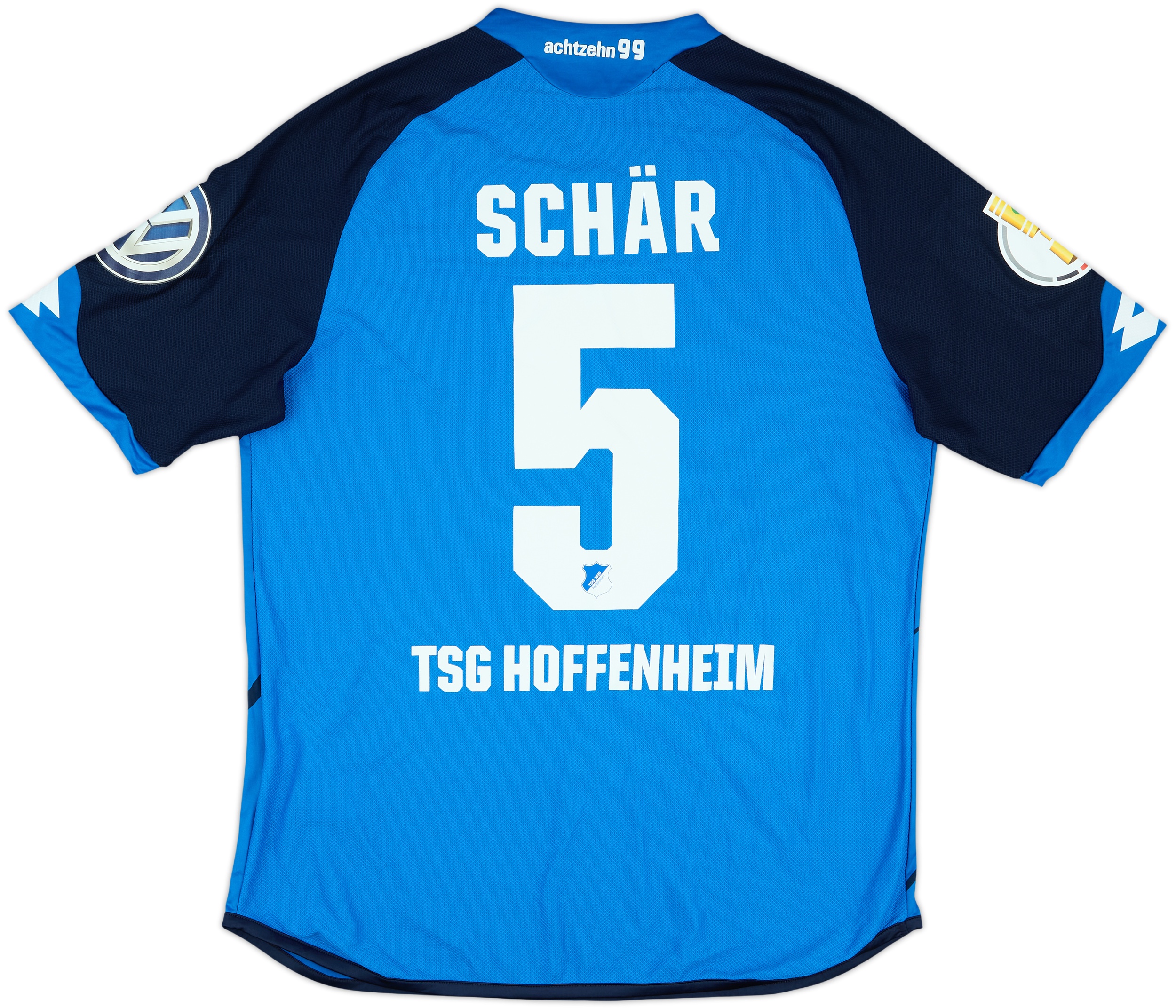 2016-17 TSG Hoffenheim DFB-Pokal Home Shirt Schar #5 - 8/10 - (XL)