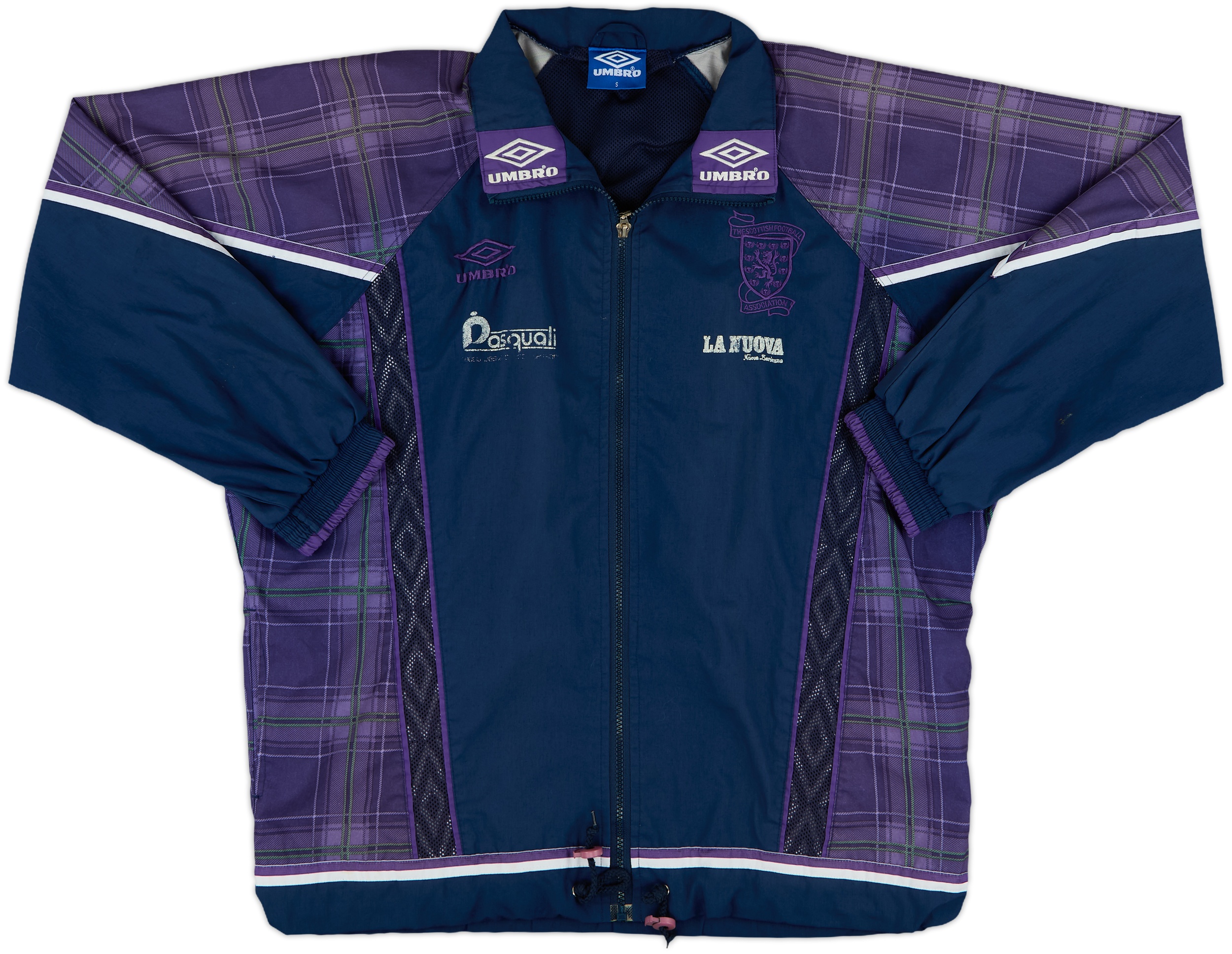 1994-96 Scotland Umbro Track Jacket - 7/10 - (S)