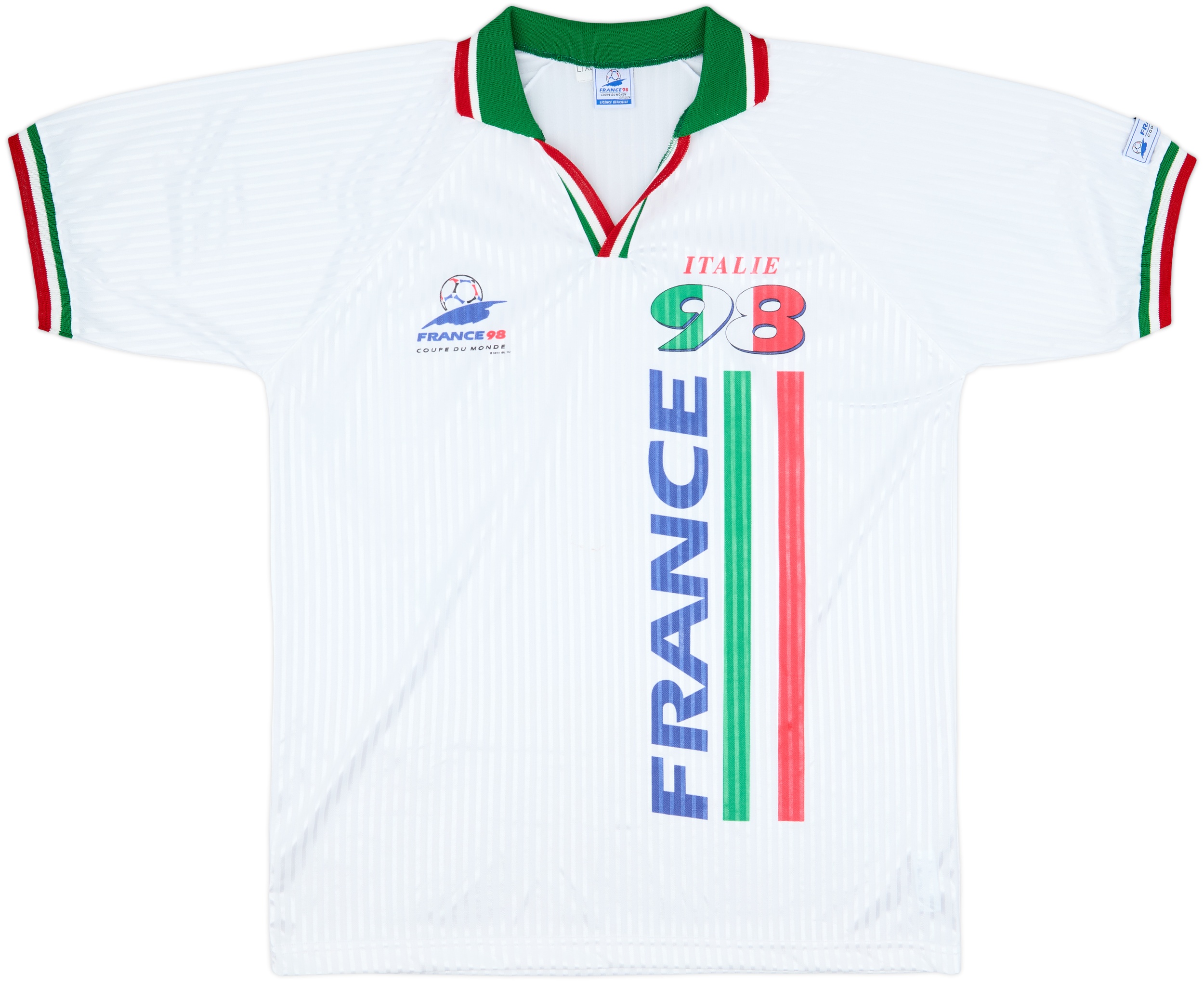 1998 Italy World Cup Training Shirt - 9/10 - (L/XL)