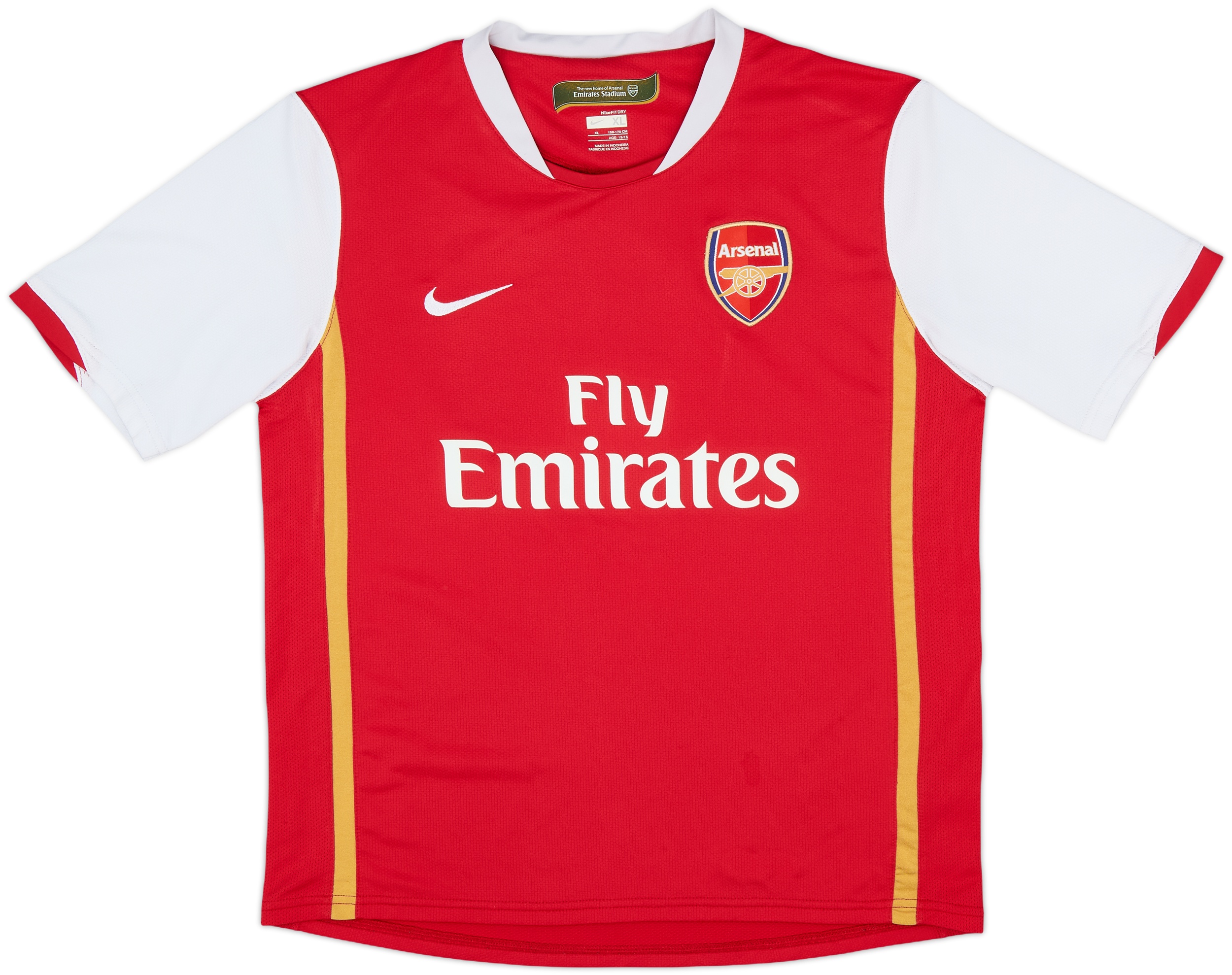 2006-08 Arsenal Home Shirt - 8/10 - (XL.Boys)